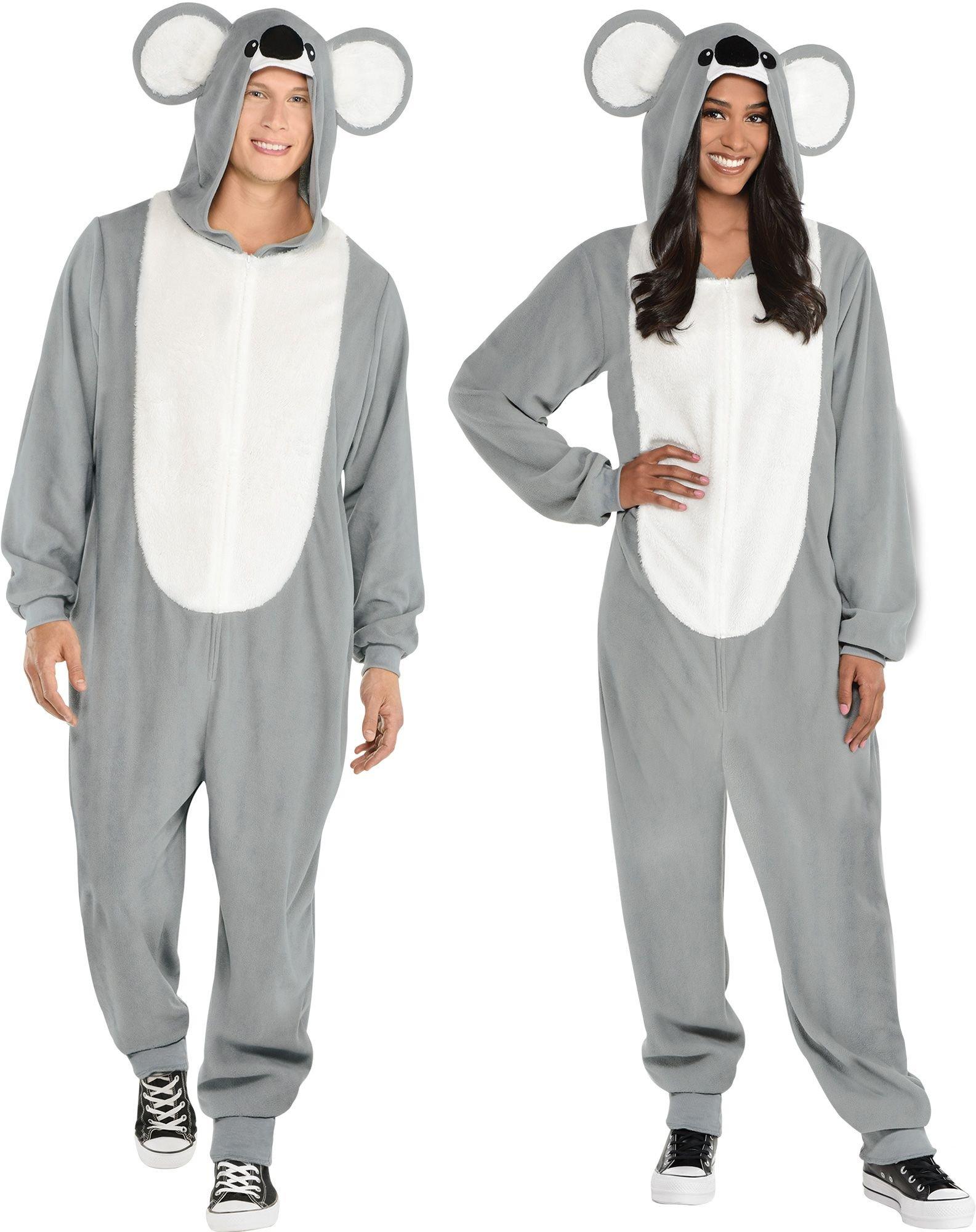 Adult Koala One Piece Zipster Costume | Party City