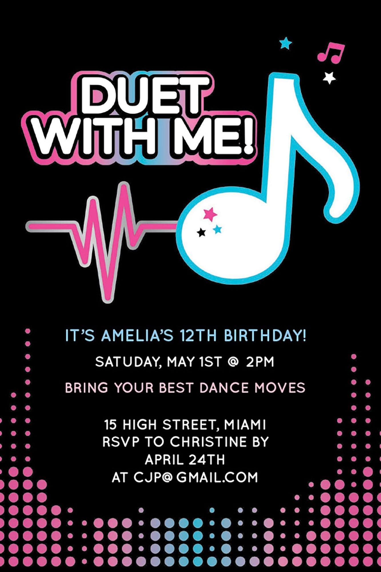 PartyCity Custom Internet Famous Invitations | Hamilton Place