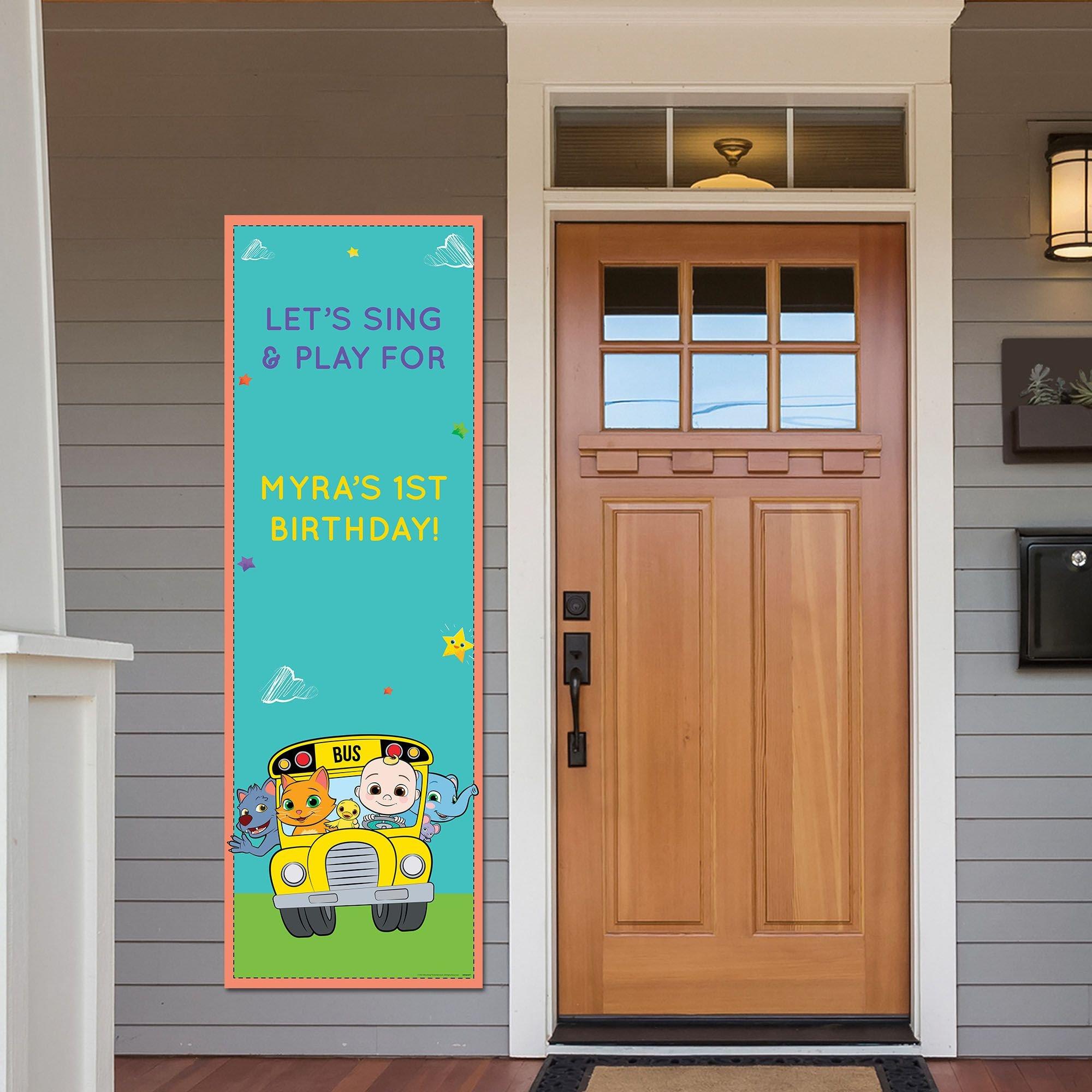 PartyCity Custom CoComelon Vinyl Vertical Banner | Hamilton Place