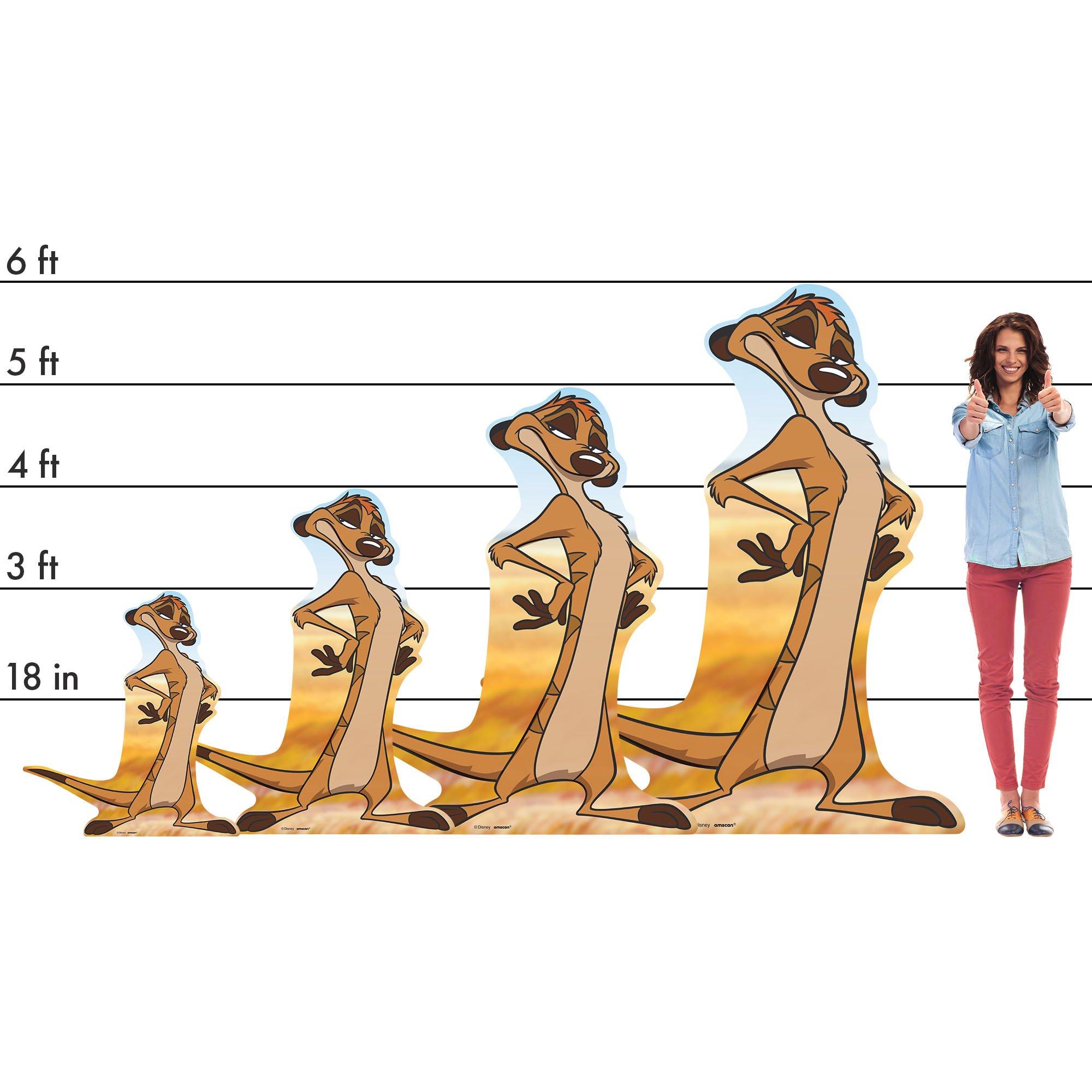 PartyCity Timon Cardboard Cutout, 3ft - Disney Lion King | Hamilton Place