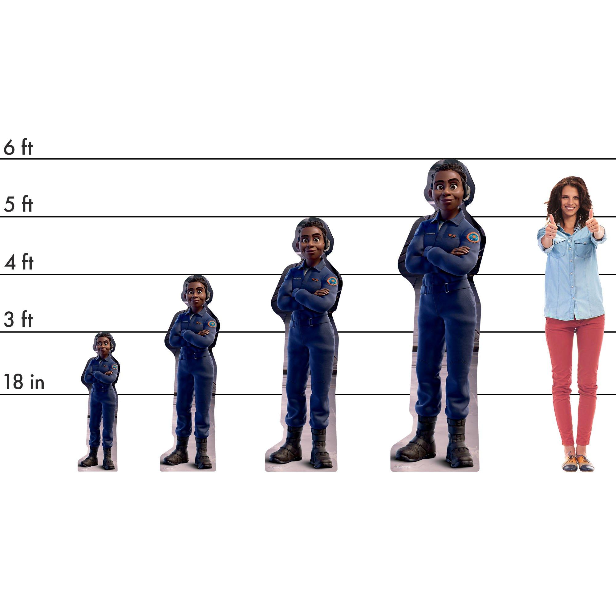 Alisha Hawthorne Cardboard Cutout, 4ft - Pixar Lightyear | Party City