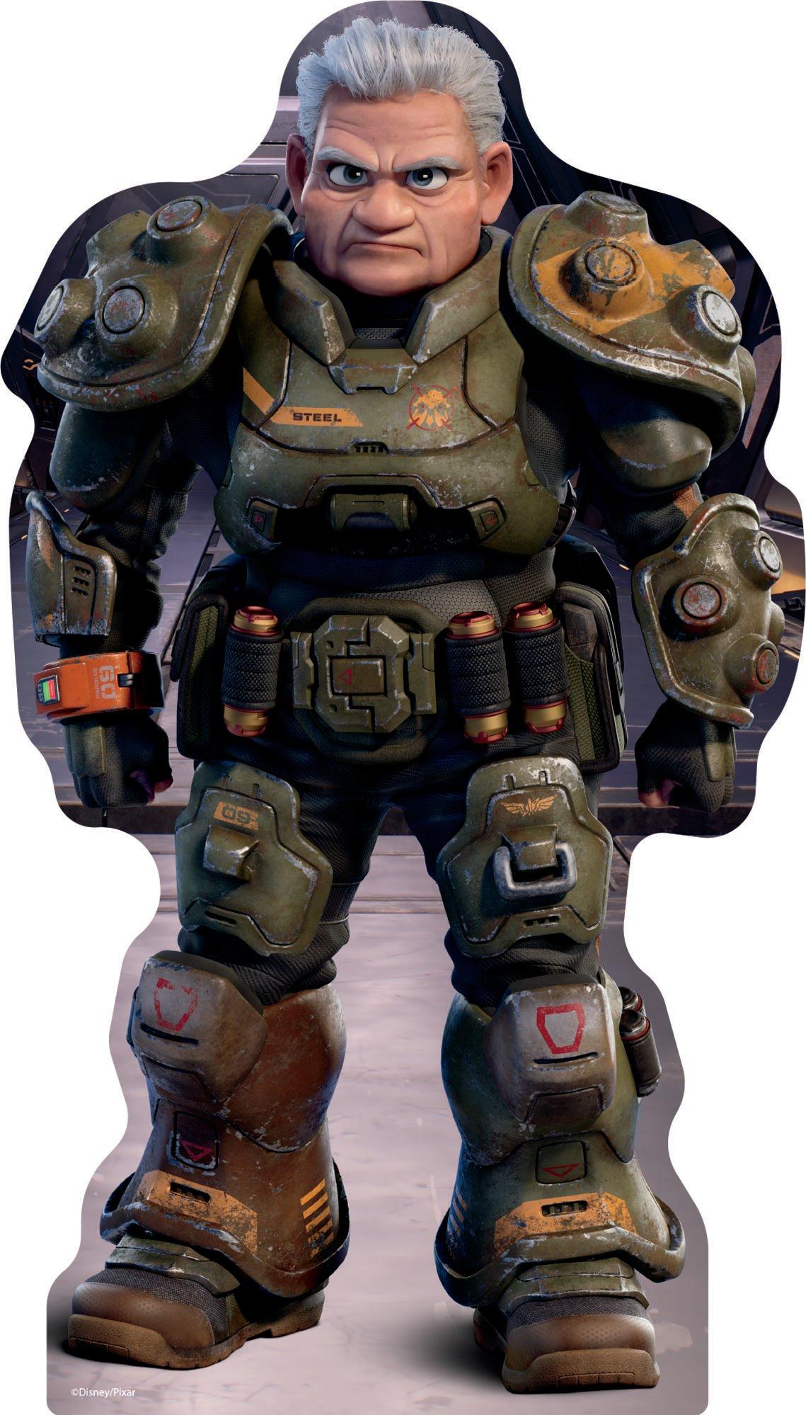 Darby Steel Life-Size Cardboard Cutout, 6ft - Pixar Lightyear | Party City