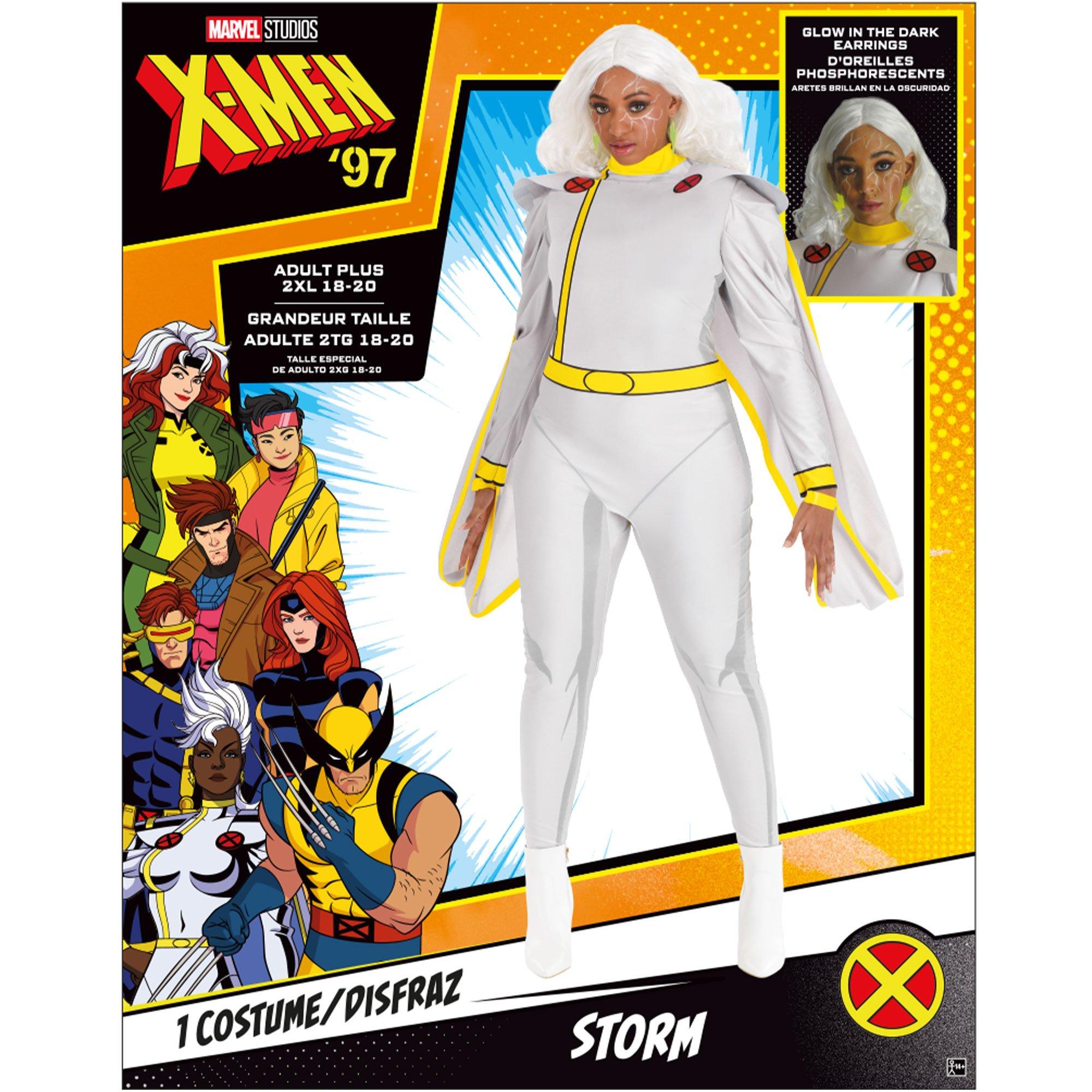 Adult Storm Plus Size Costume Marvel X Men 97 Party City