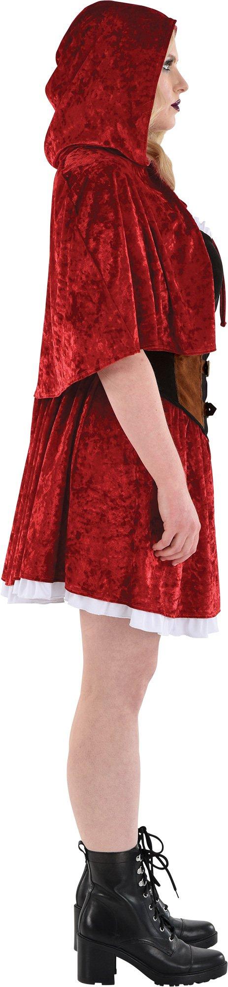 Adult Rebel Riding Hood Plus Size Costume | Party City