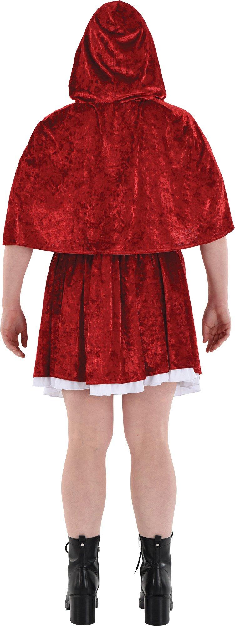Adult Rebel Riding Hood Plus Size Costume | Party City