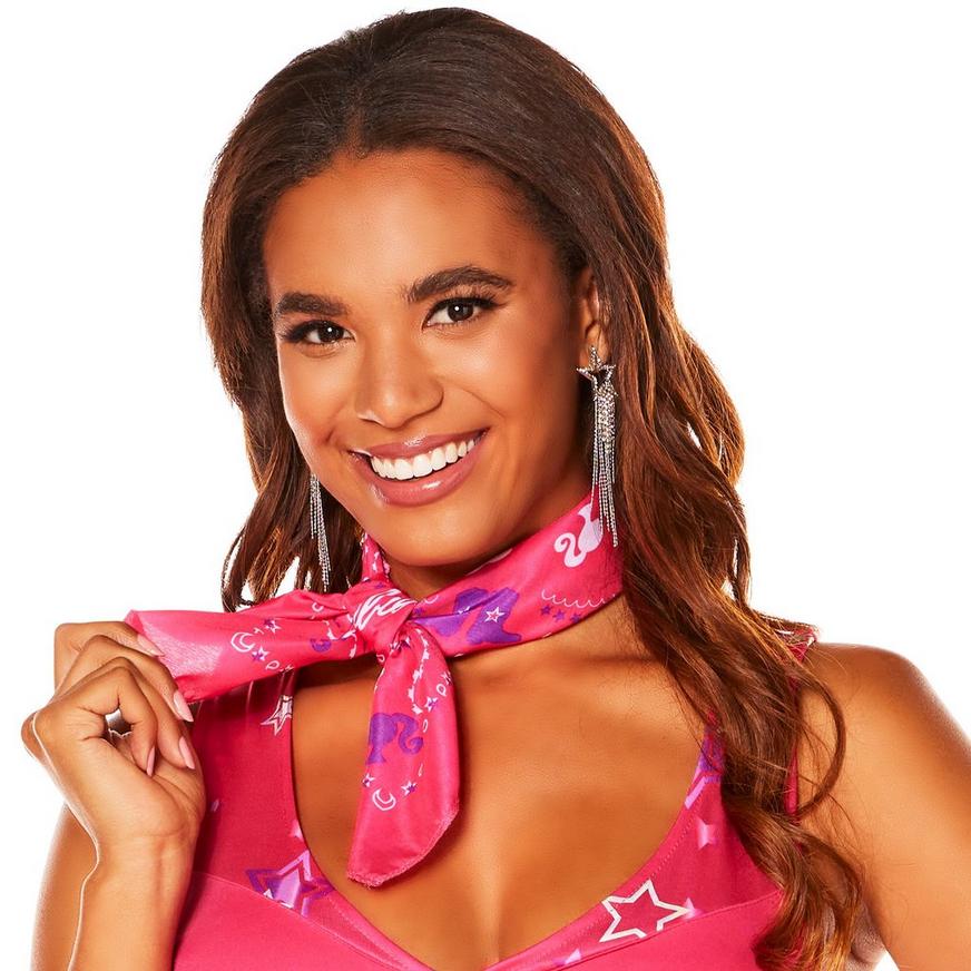 Adult Barbie Cowgirl Costume - Barbie Movie | Party City Adult Barbie Cowgirl Costume - Barbie Movie | Party City