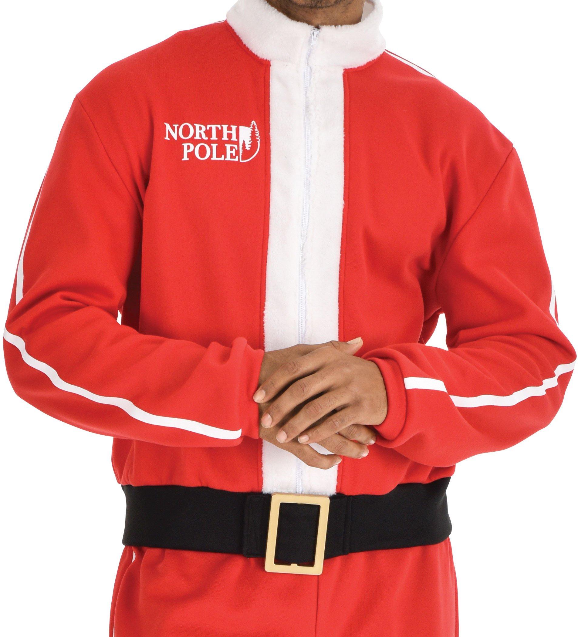 Adult Santa Tracksuit Costume | Party City