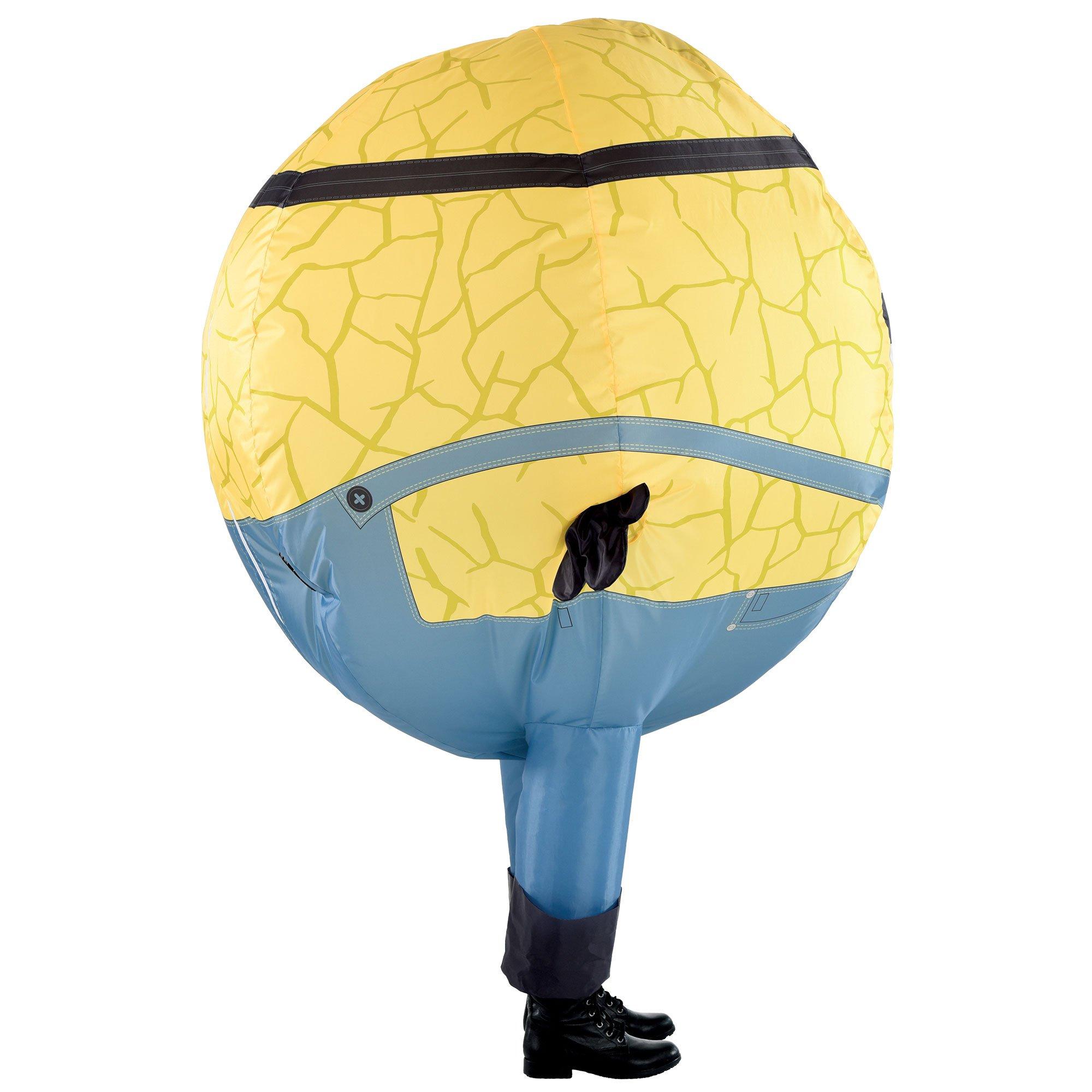 PartyCity Kids' Inflatable Jerry the Minion Costume - Despicable Me 4 ...