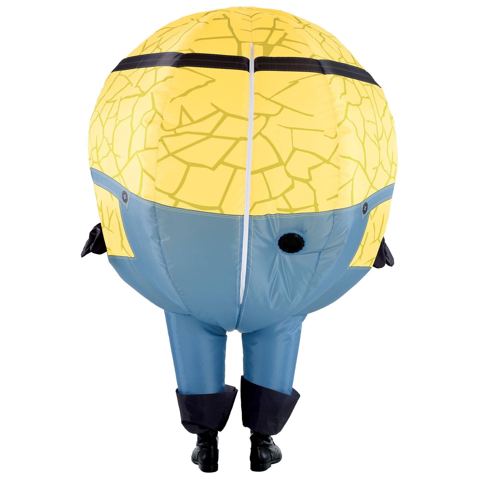 PartyCity Kids' Inflatable Jerry the Minion Costume - Despicable Me 4 ...