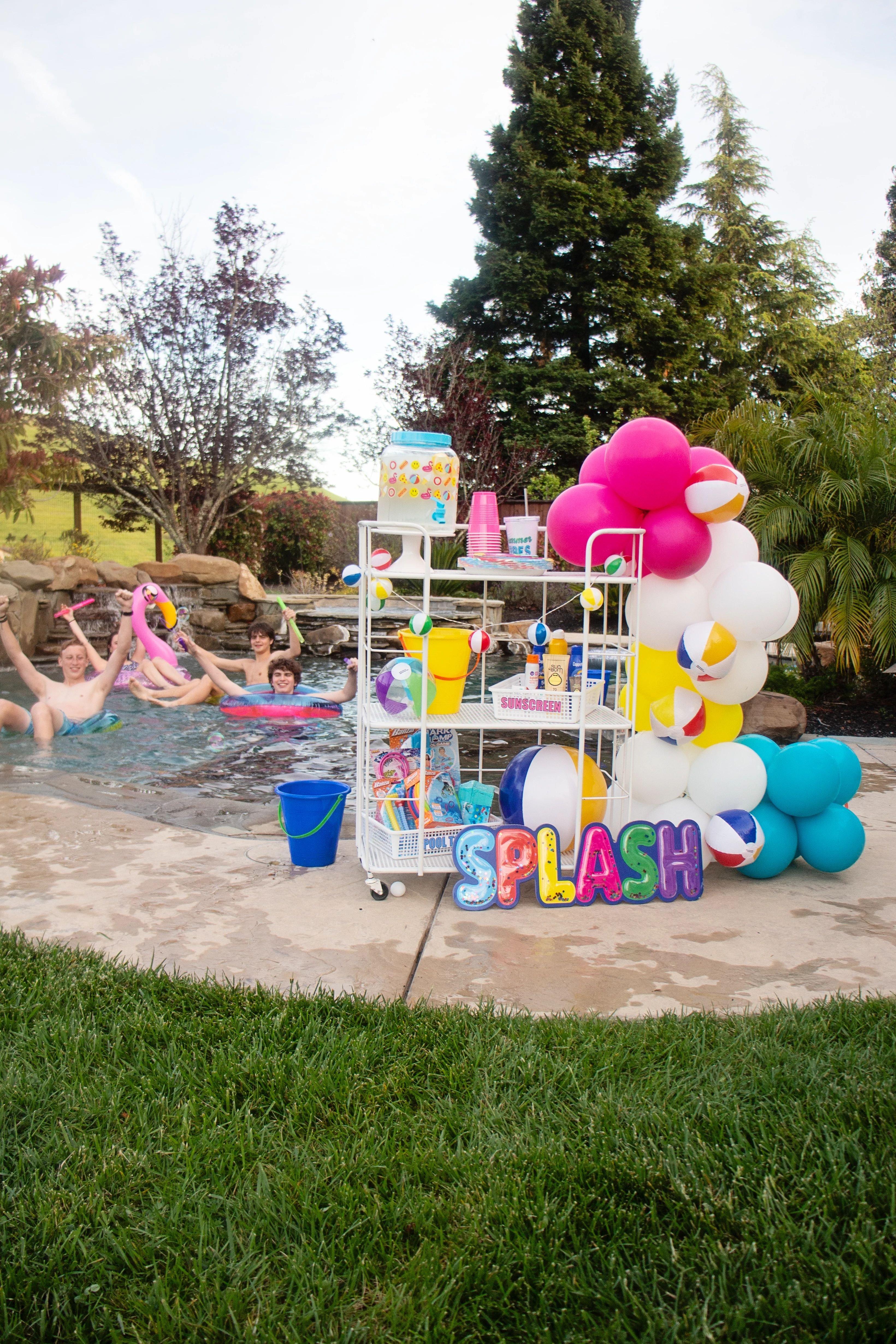 Enjoy Fun in the Sun with Our Poolside Party Cart | Party City
