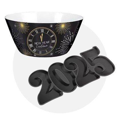 New Year's Eve Tableware Themes - Plates, Cups, Napkins | Party City