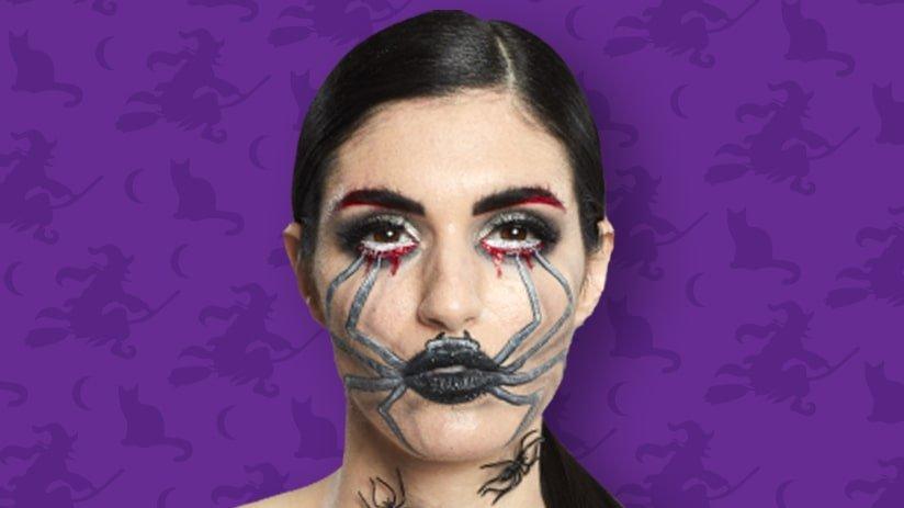 Halloween Spider Makeup Ideas