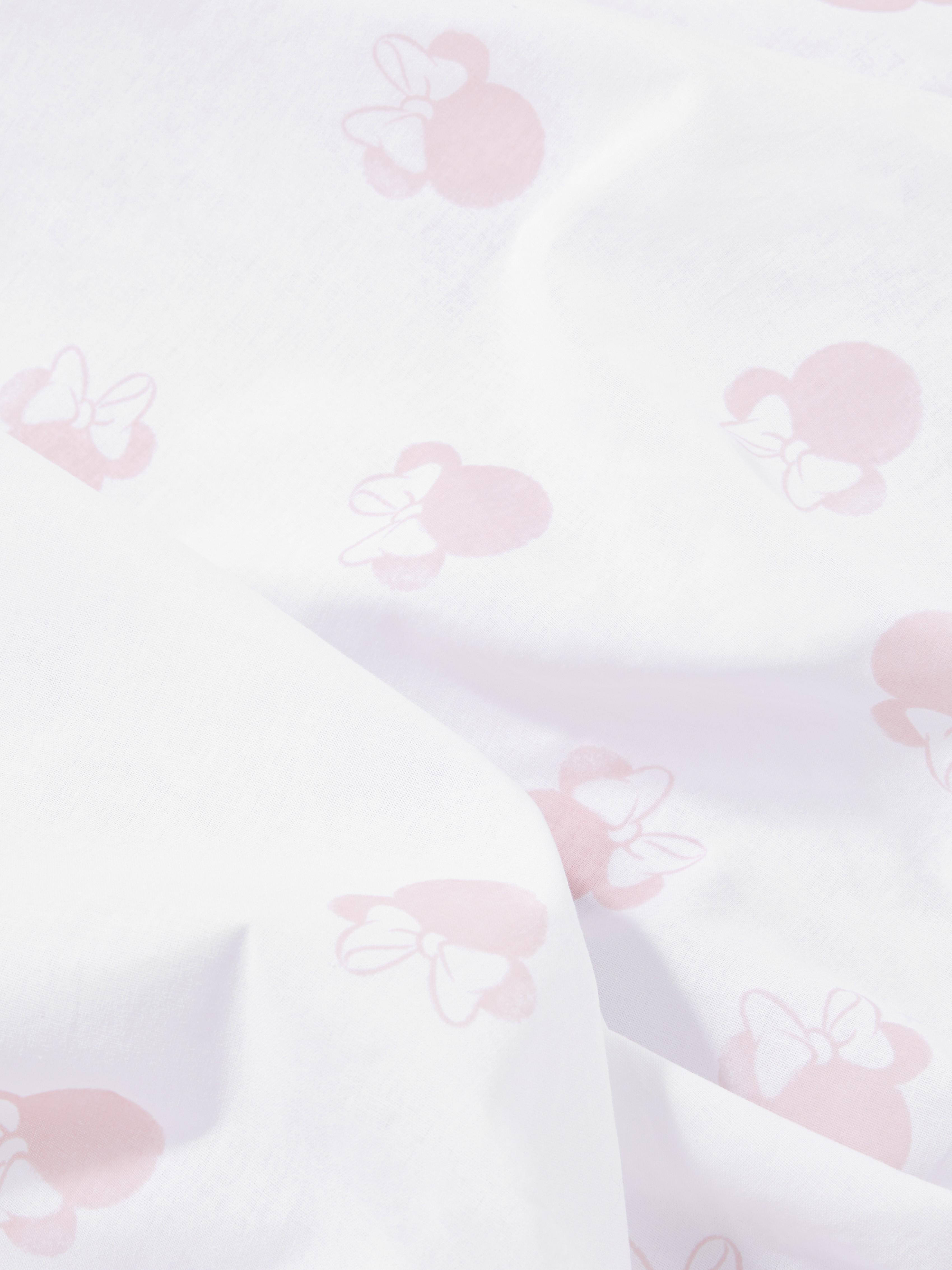 Pink 2pk Disney's Minnie Mouse Fitted Cot Sheets | Primark