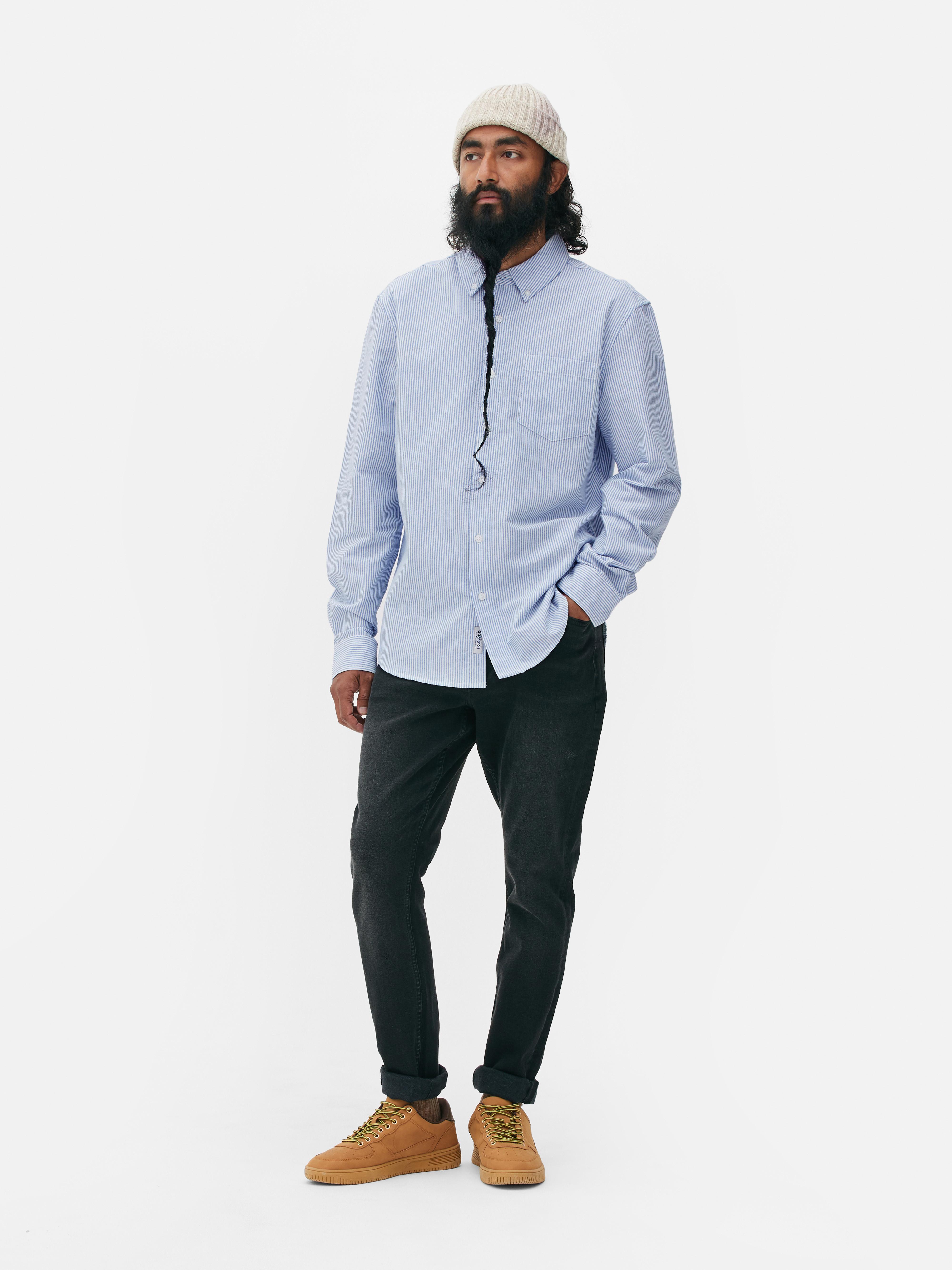 Chemises pour homme | manches courtes et longues | Primark