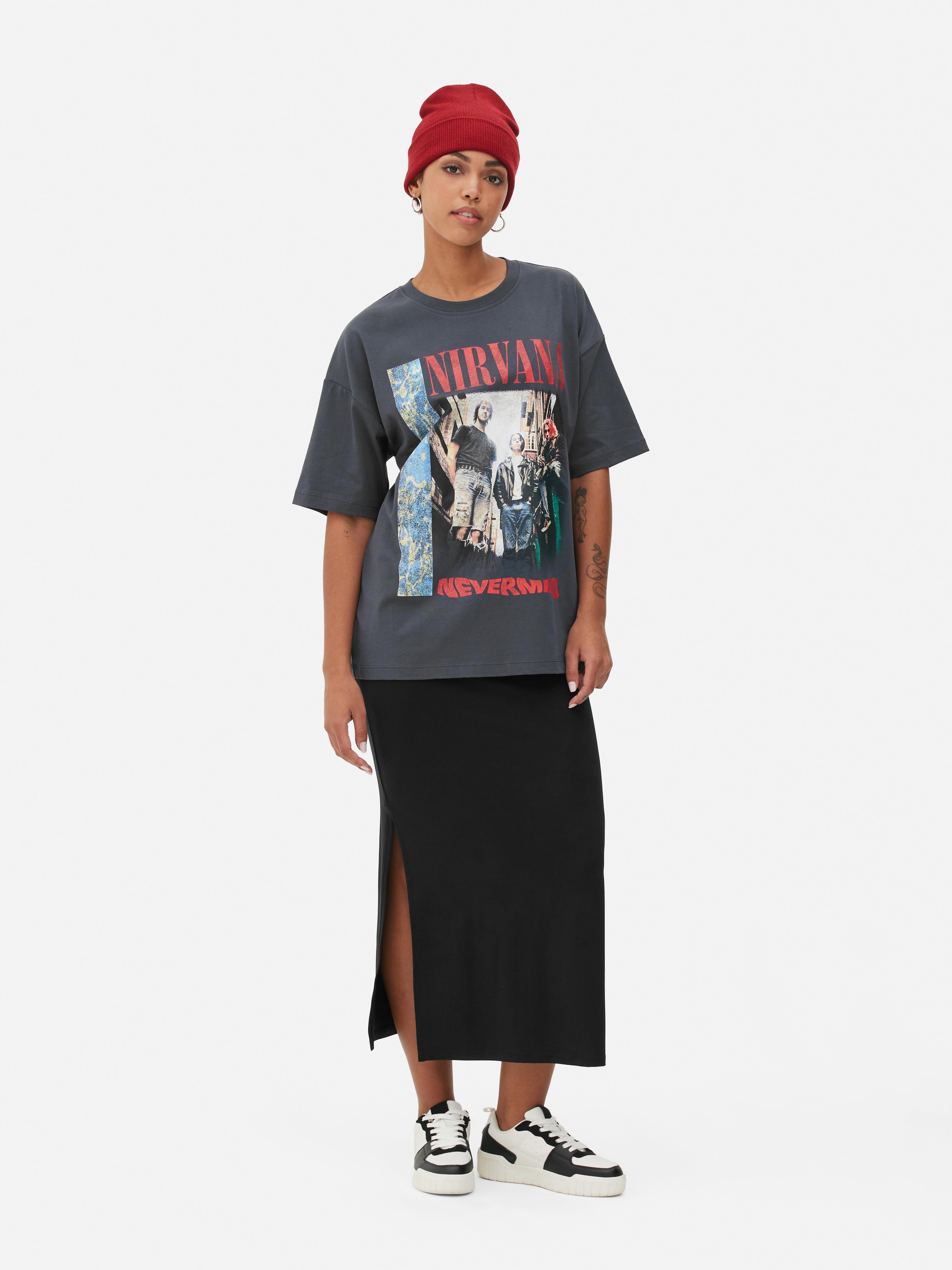 Roupa com o tema música | T-shirts e camisolas com capuz Nirvana | Primark