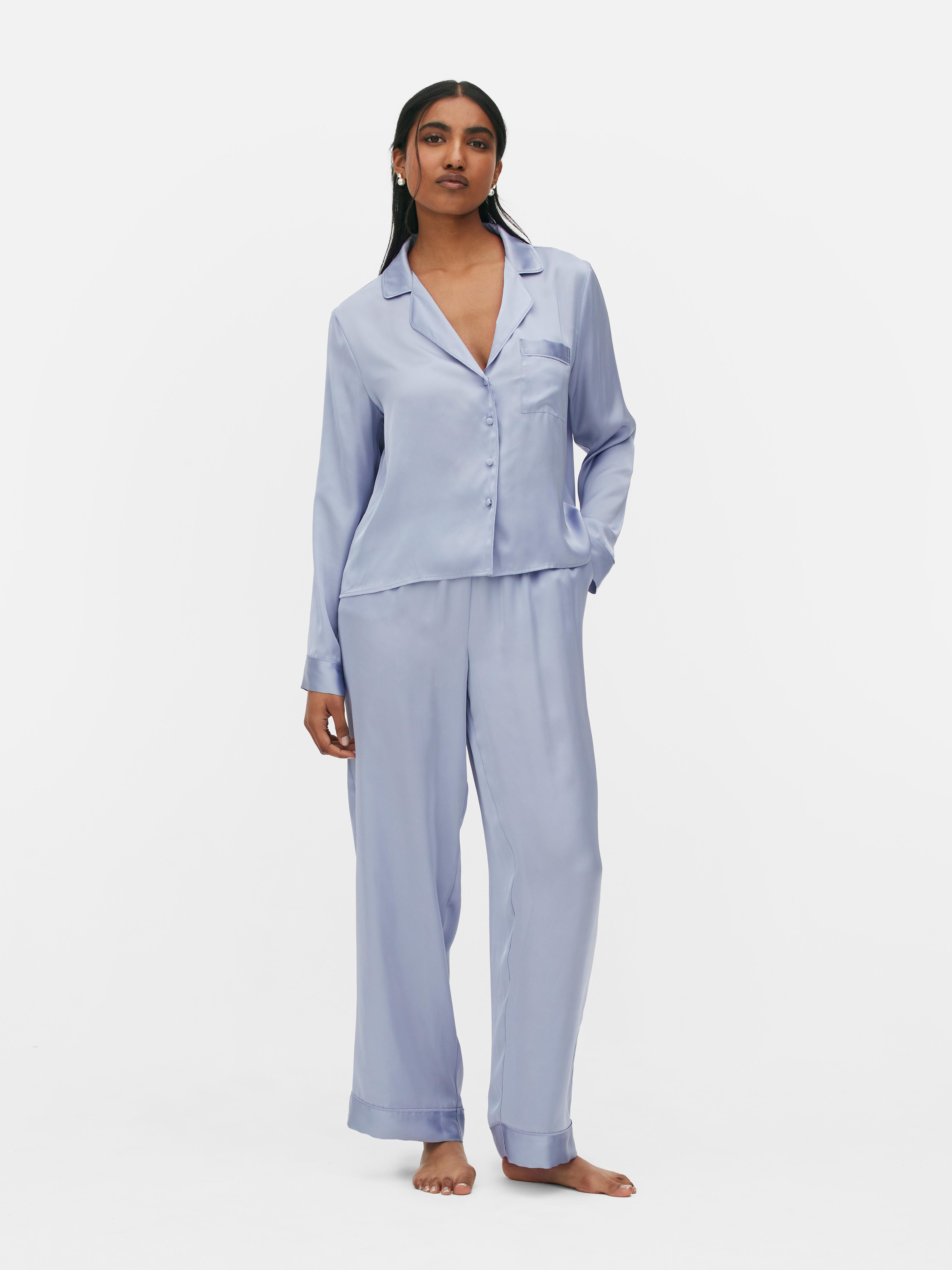 Hauts de pyjama pour femme | polaire, satin | Primark
