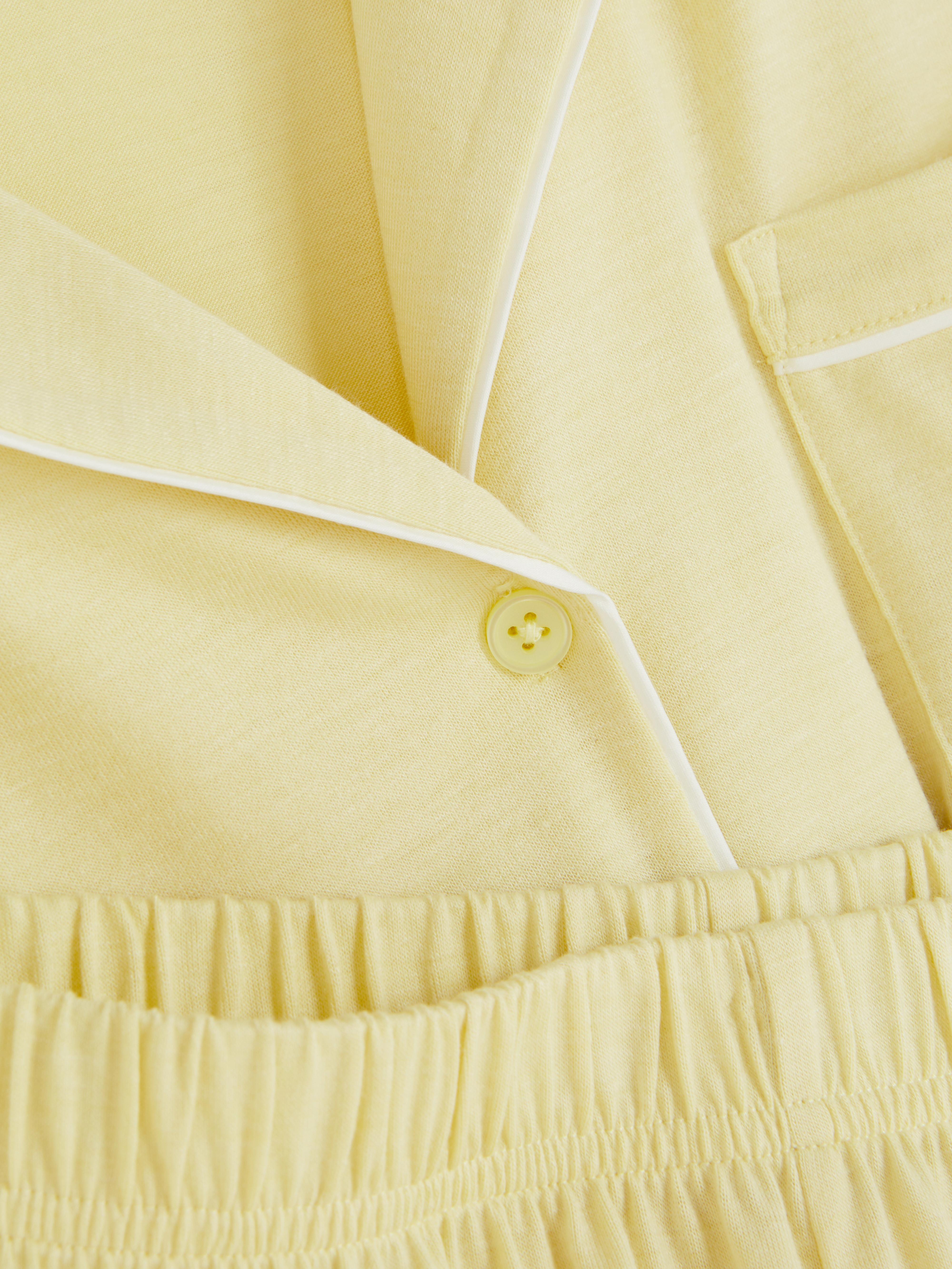 Women's Yellow Jersey Short Boyfriend Pyjamas | Penneys