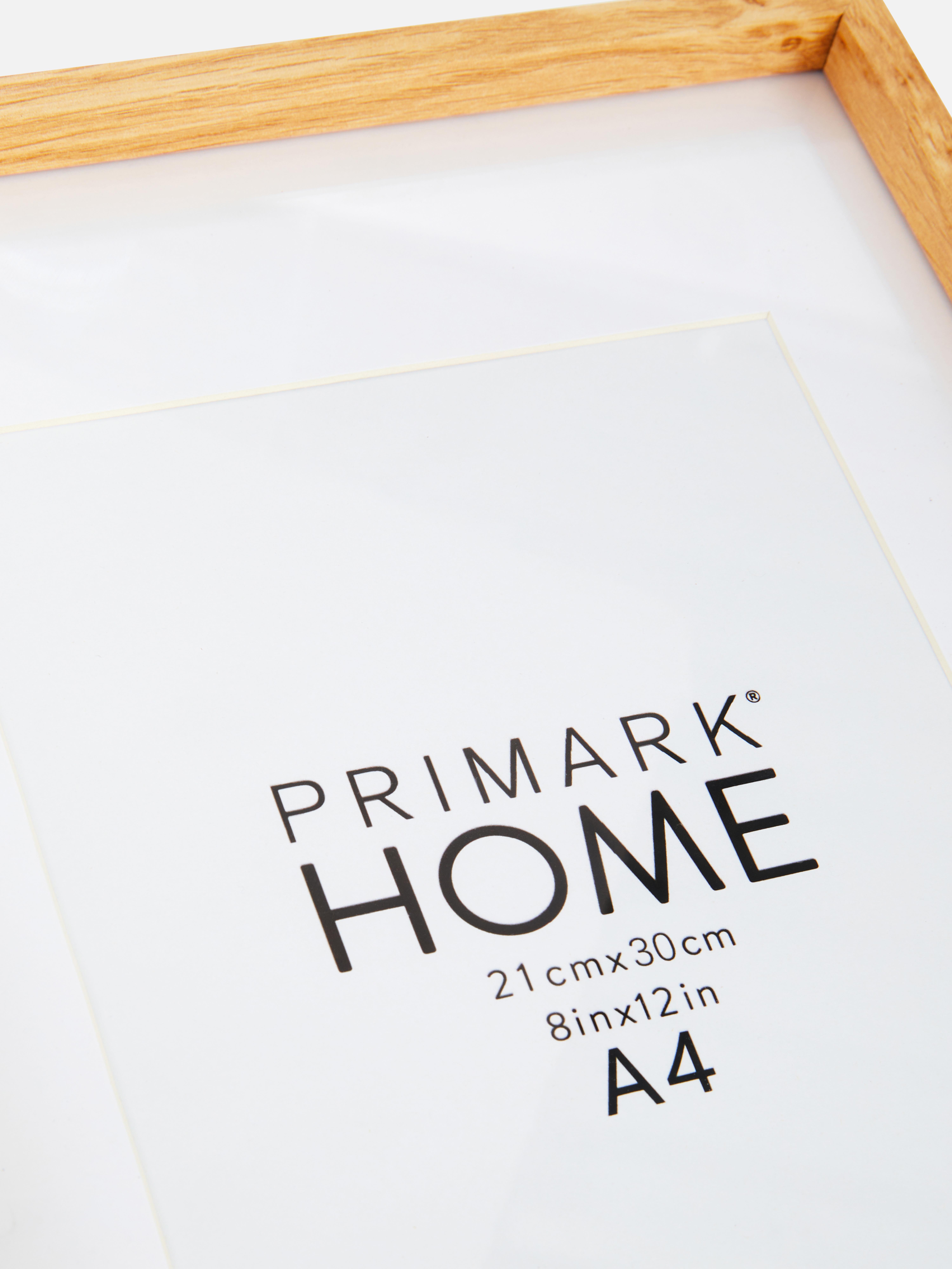 Natural A4 Photo Frame | Primark