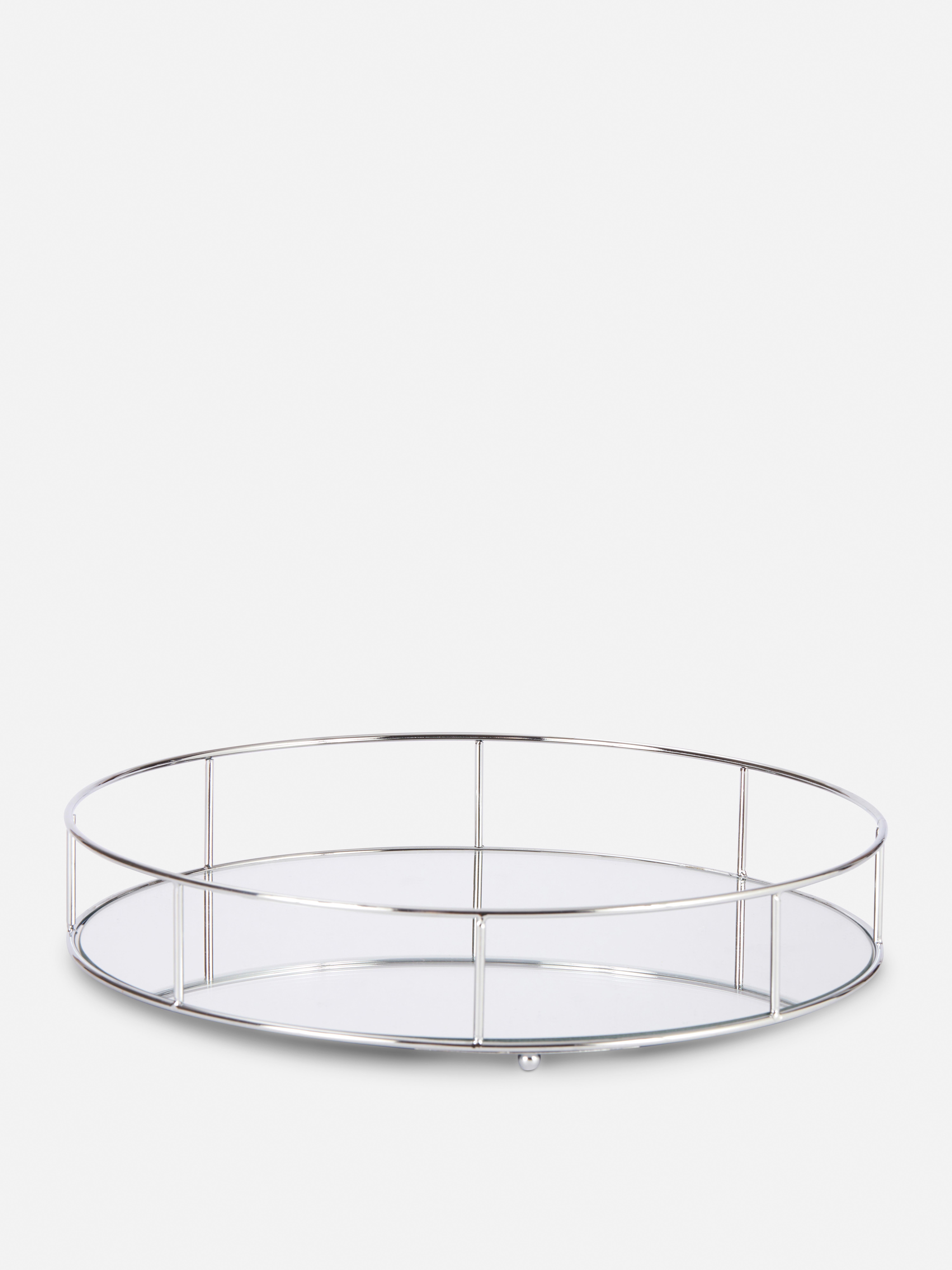 Decorative mirror tray store