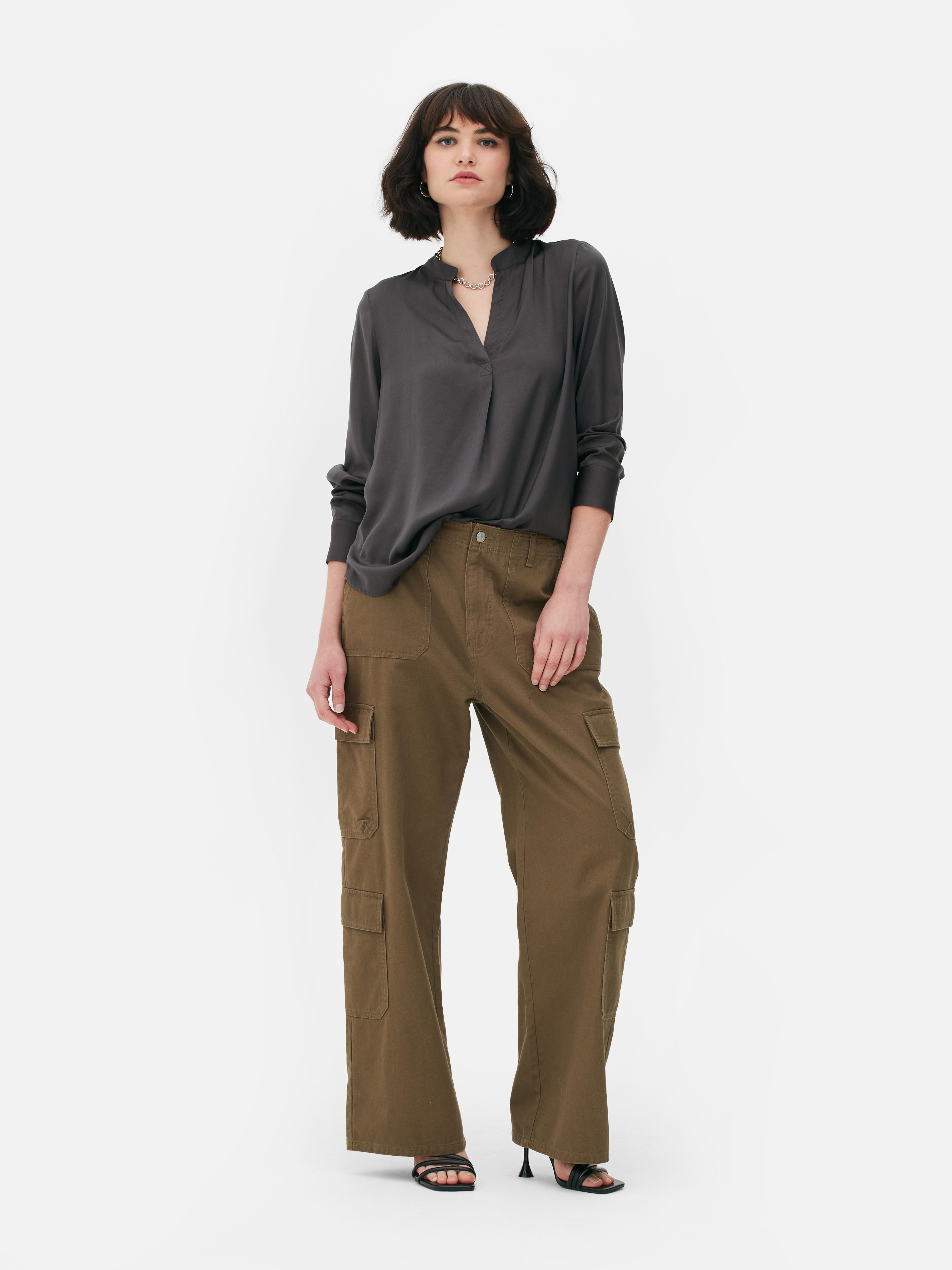 Women's Shirts & Blouses | Long Sleeve, Satin & White | Primark