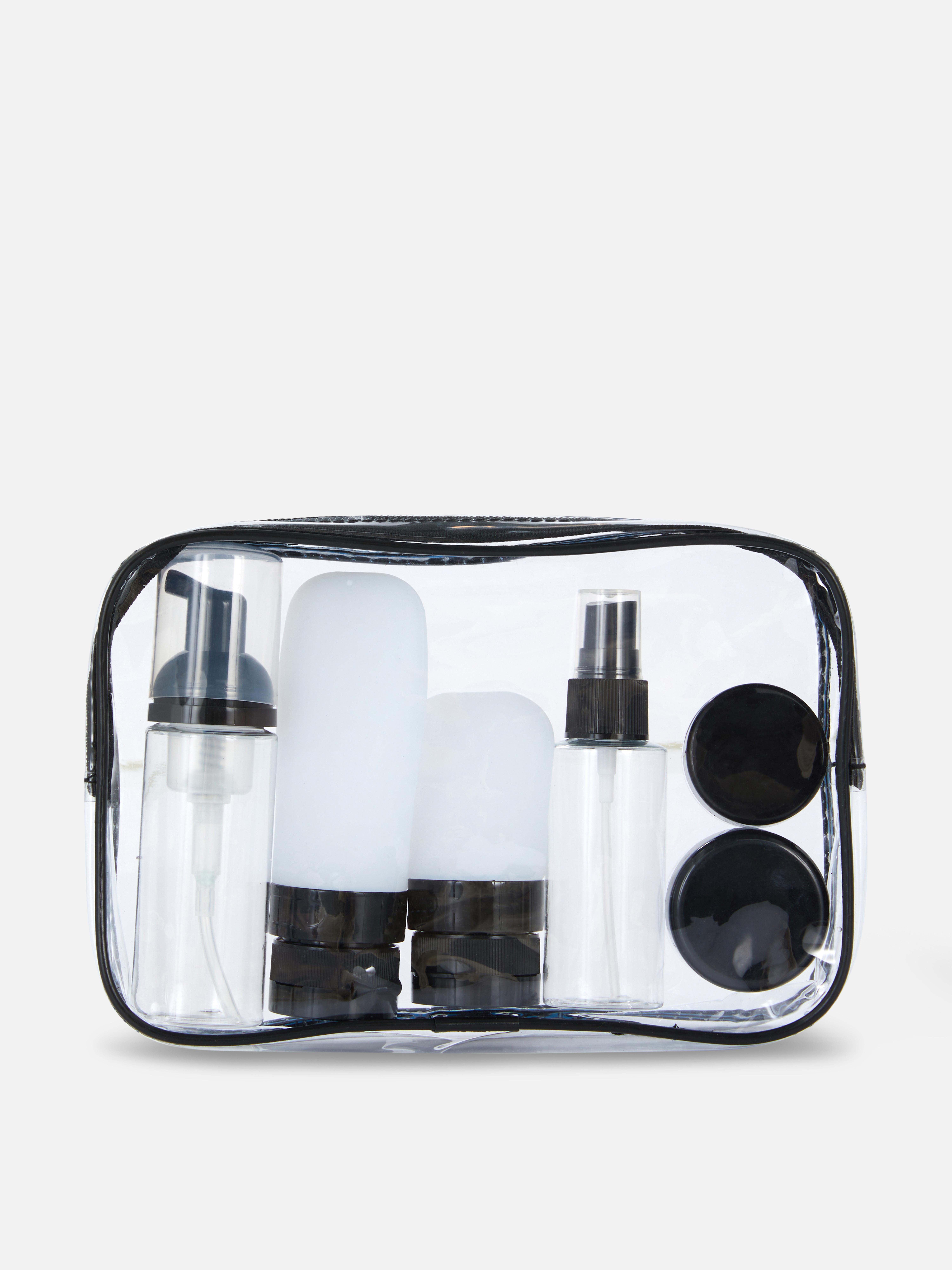 Black Mens Travel Cosmetics Set | Primark