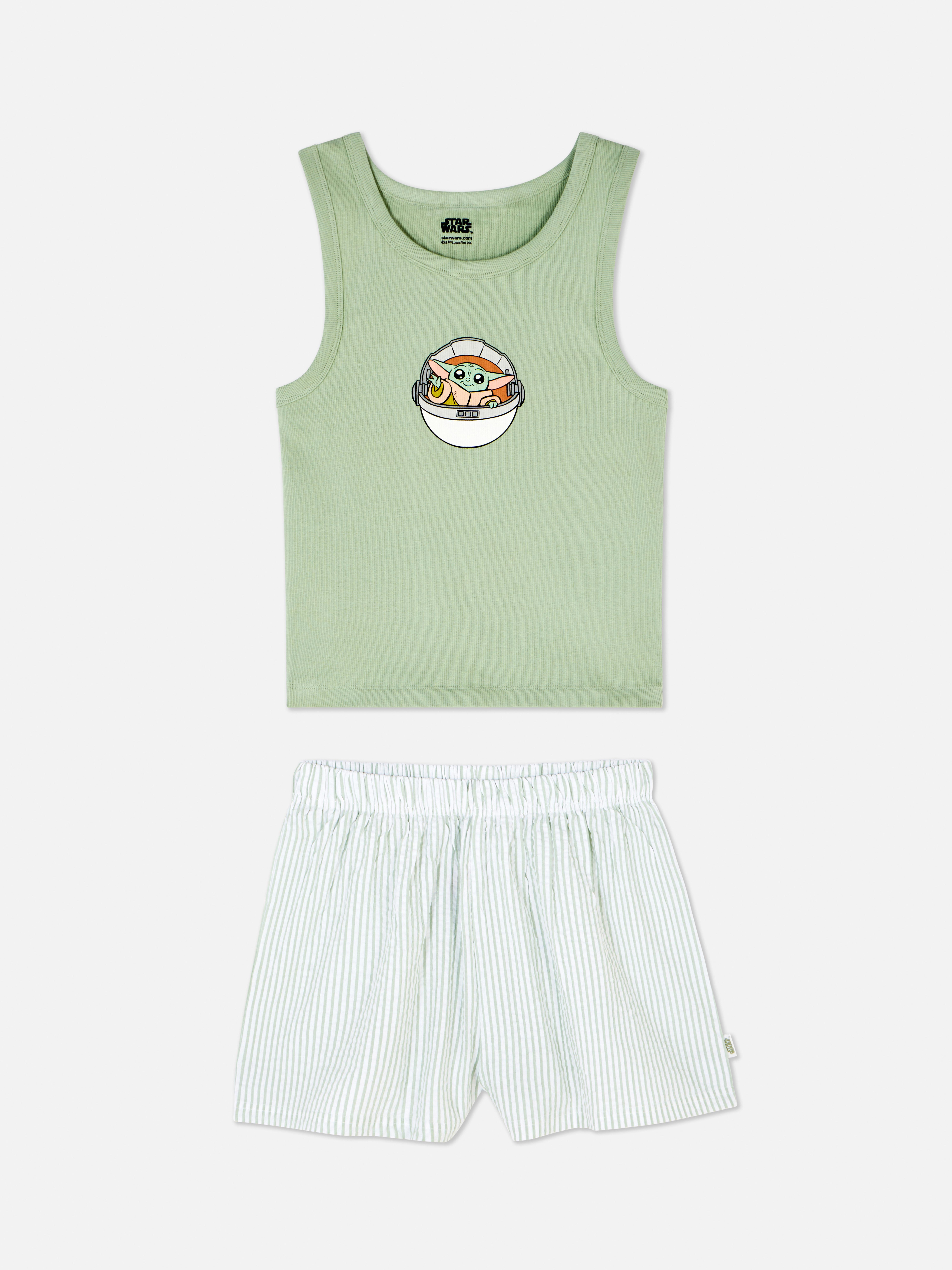 Women's Light Green Disney’s Character Shorts Pyjamas | Penneys Women's Light Green Disney’s Character Shorts Pyjamas | Penneys