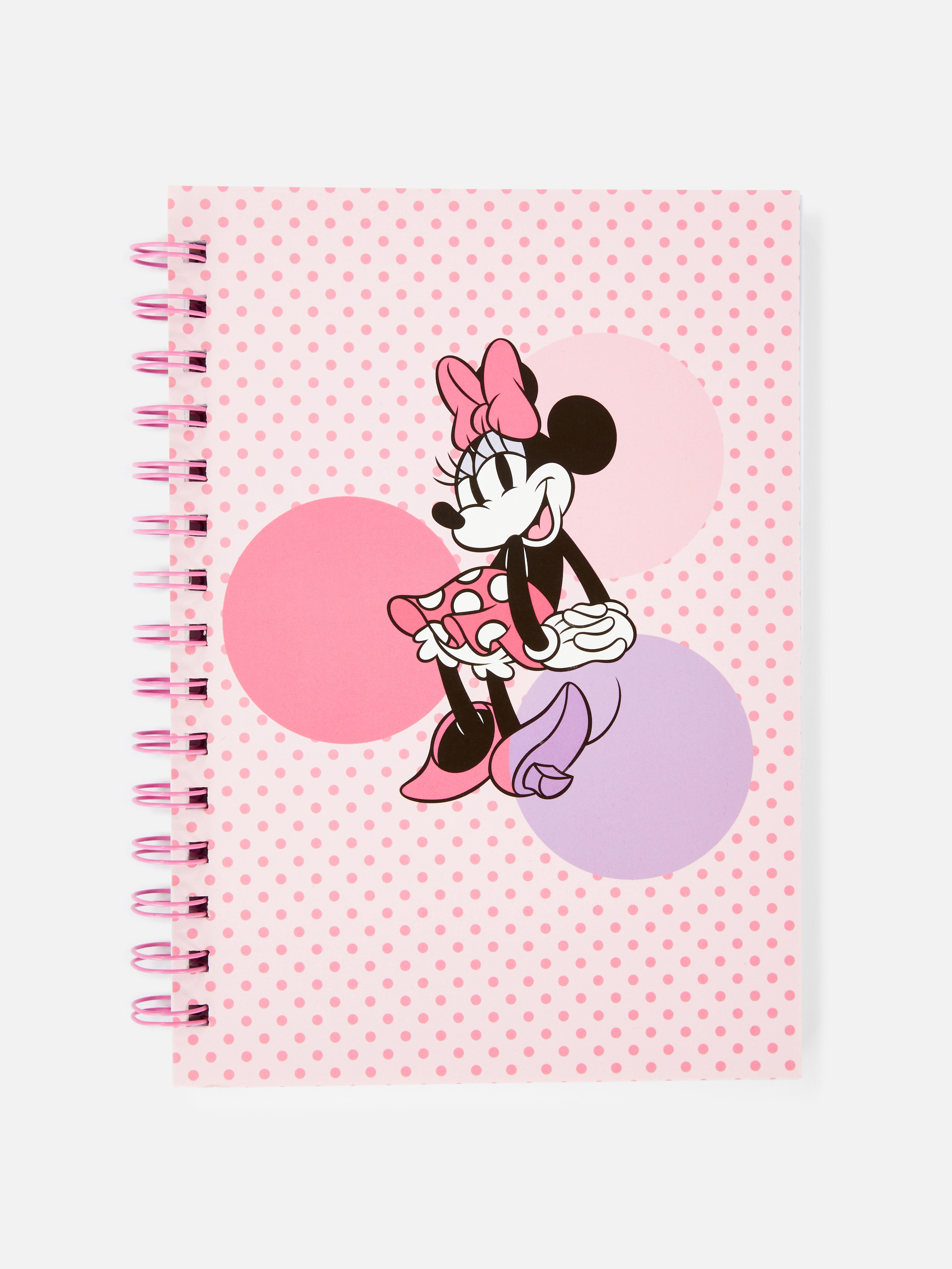 Pink Disney s Minnie Mouse A5 Notebook Primark