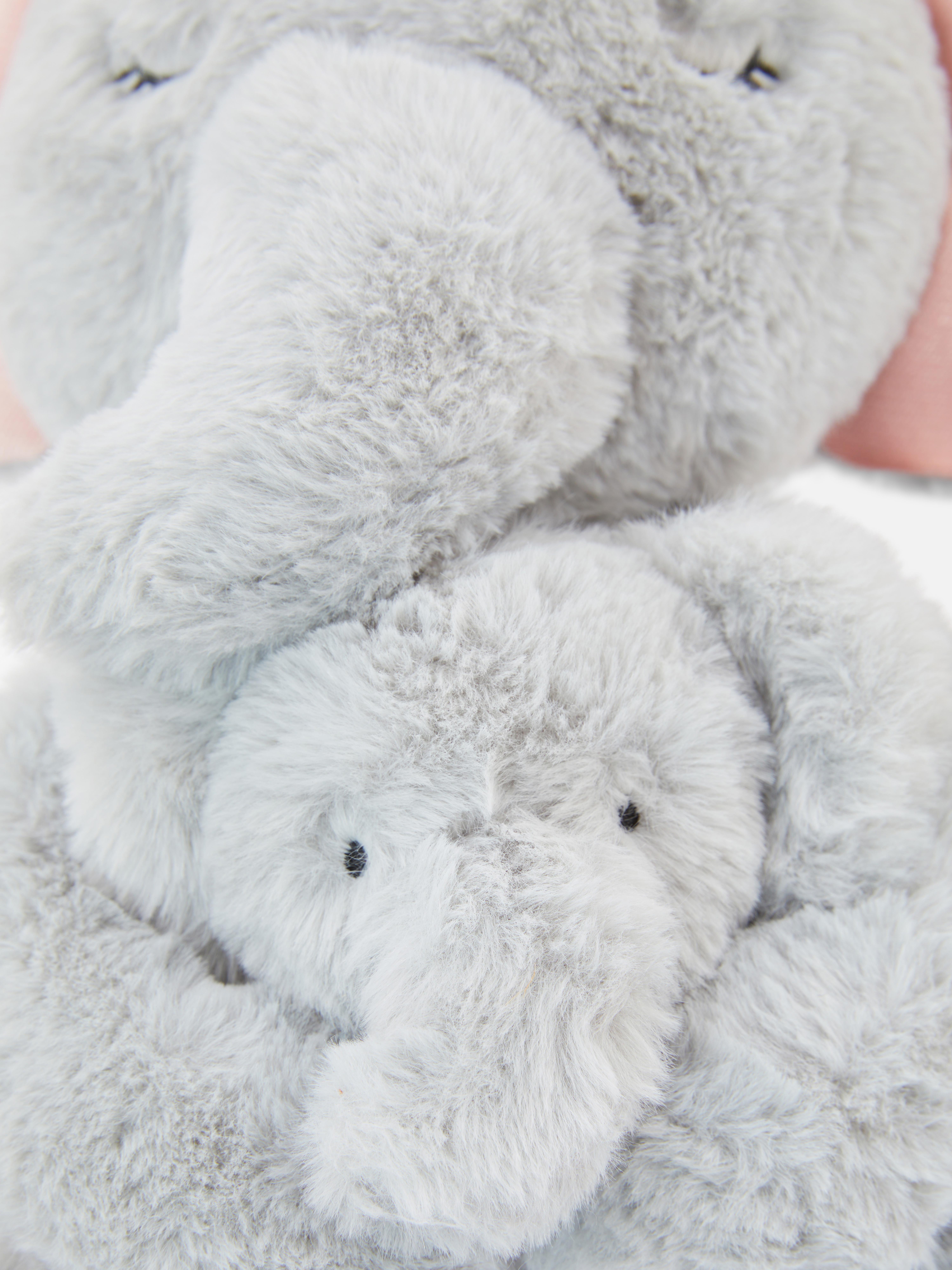 Grey Mum and Baby Elephant Plush Toy | Primark