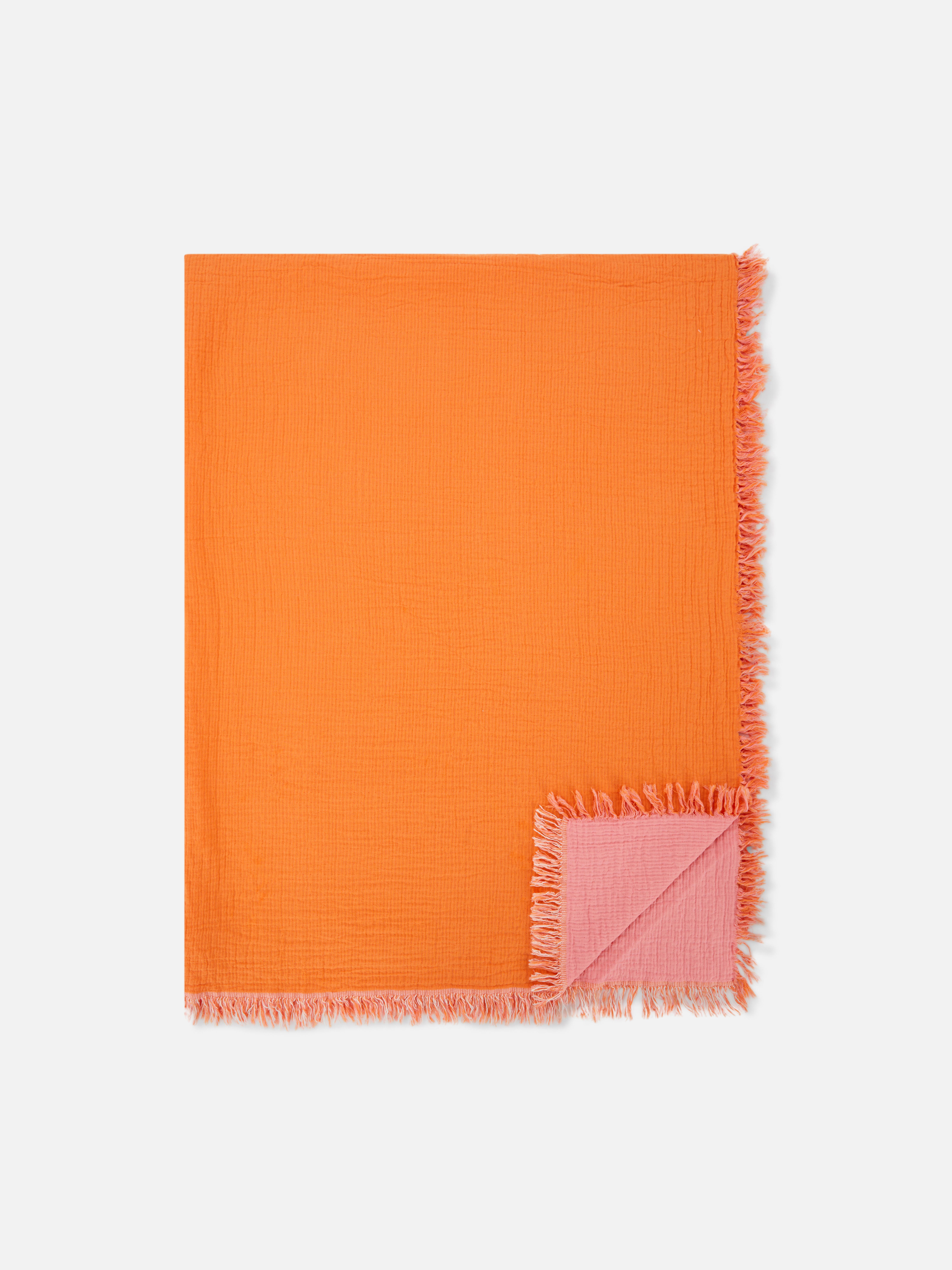 Blankets & Throws | Ribbed, Patterned & Tassel Throws | Primark