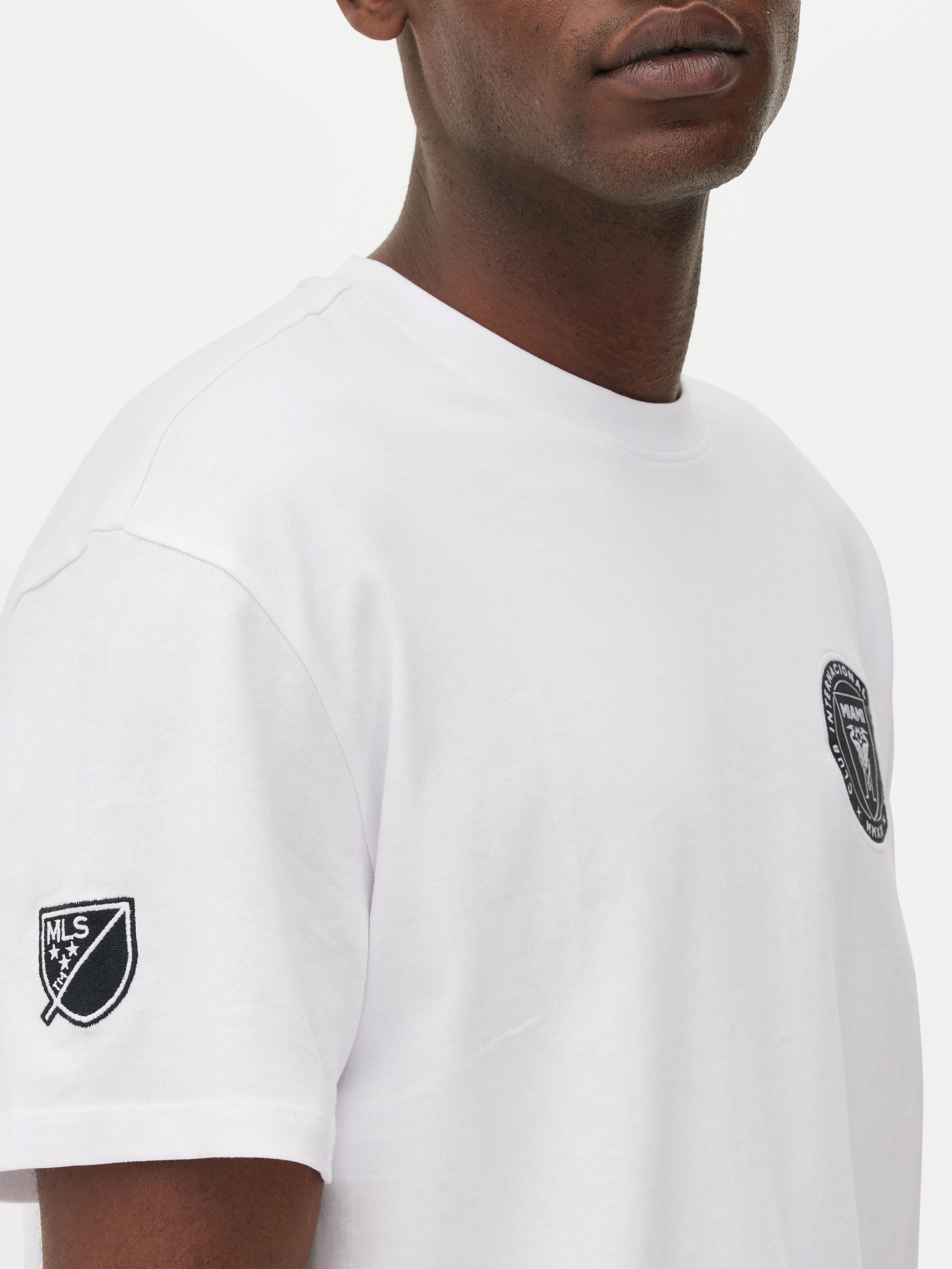 T-shirt imprimé logo Inter Miami CF - Blanc - Homme | Primark