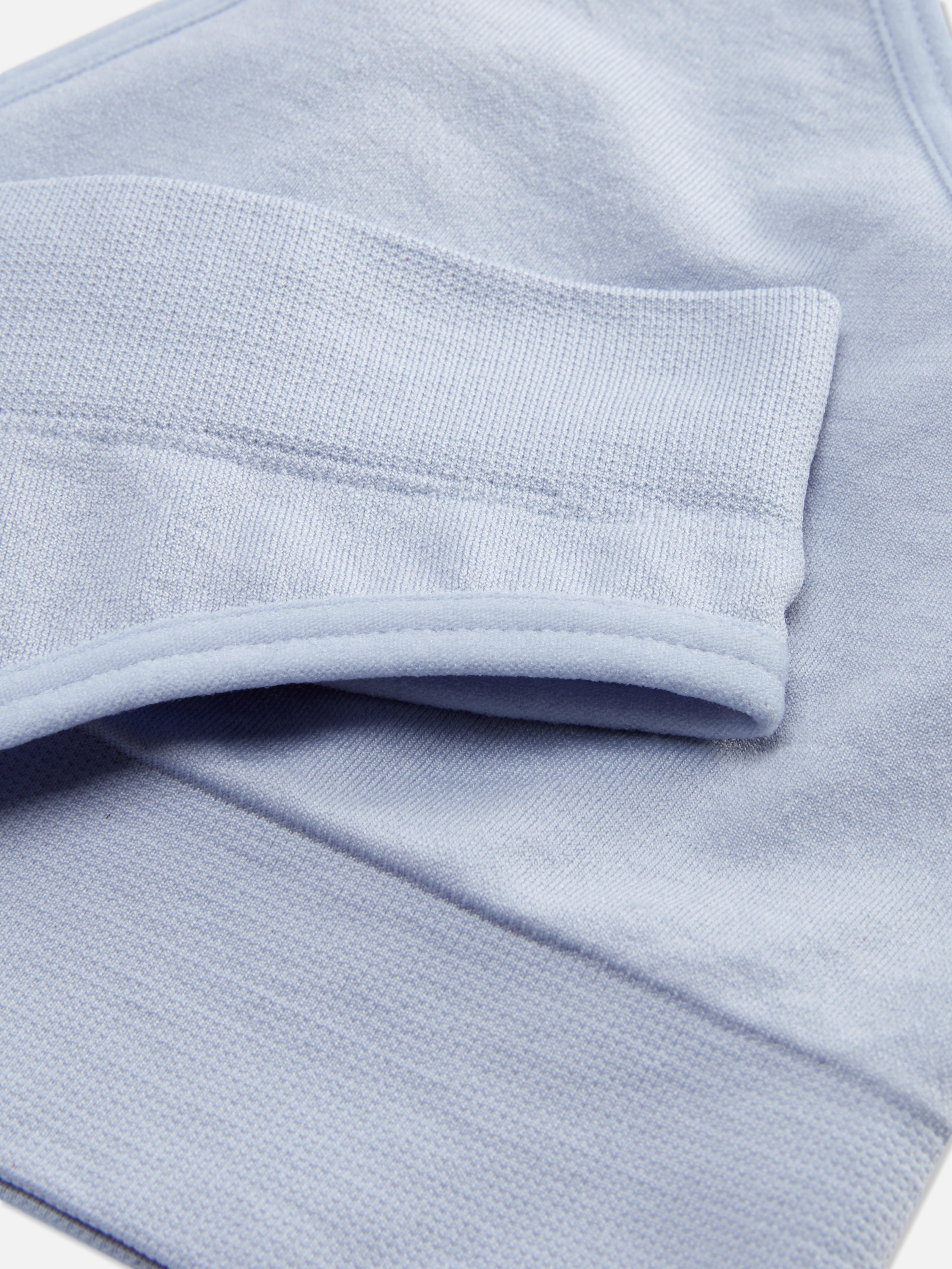 Triangel-Bralette-BH und Tanga im nahtlosen Set - Hellblau - Damen ...