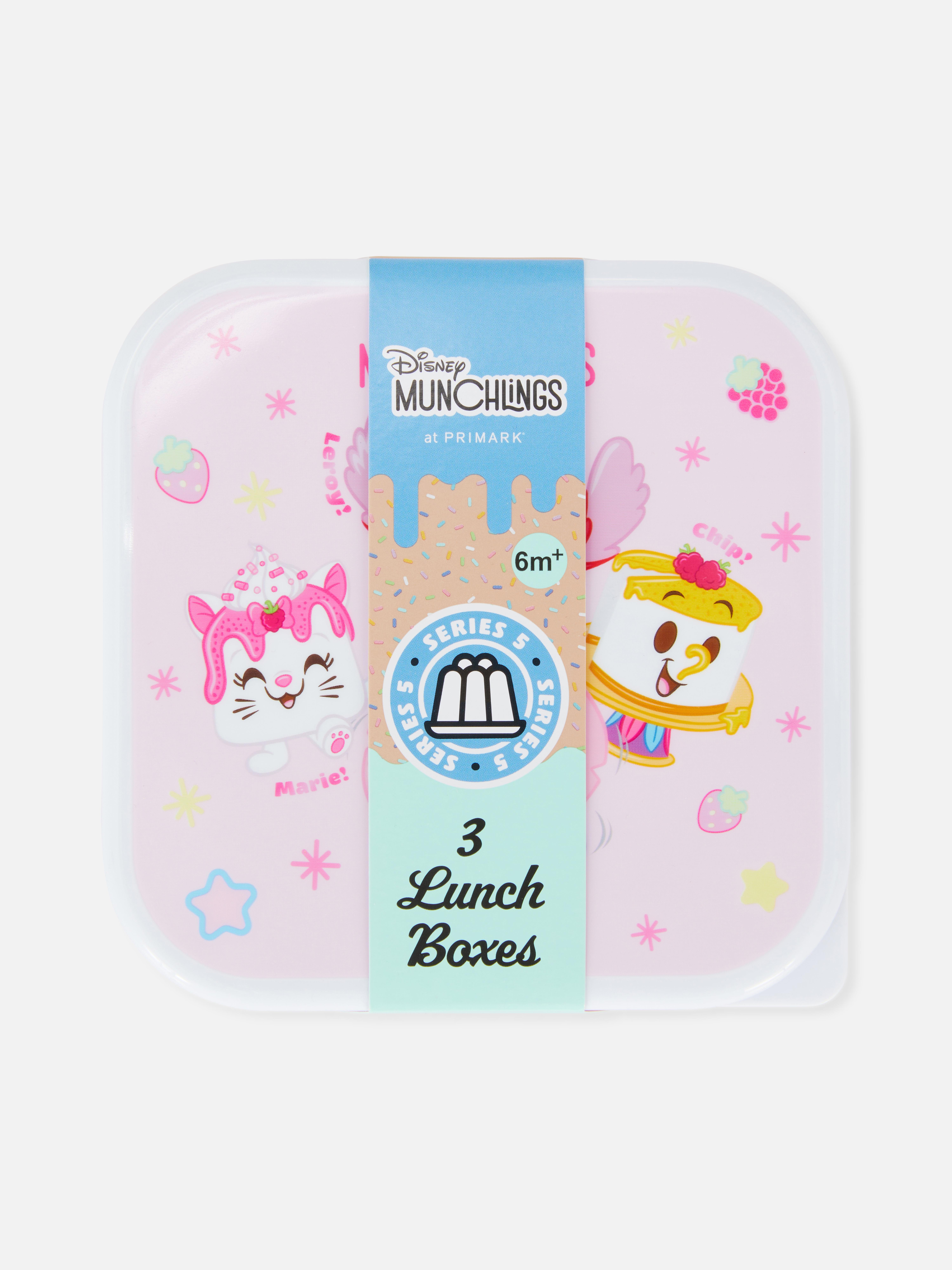 Posoda za prigrizke Disney Munchlings, 3 kosi - Rožnata | Primark
