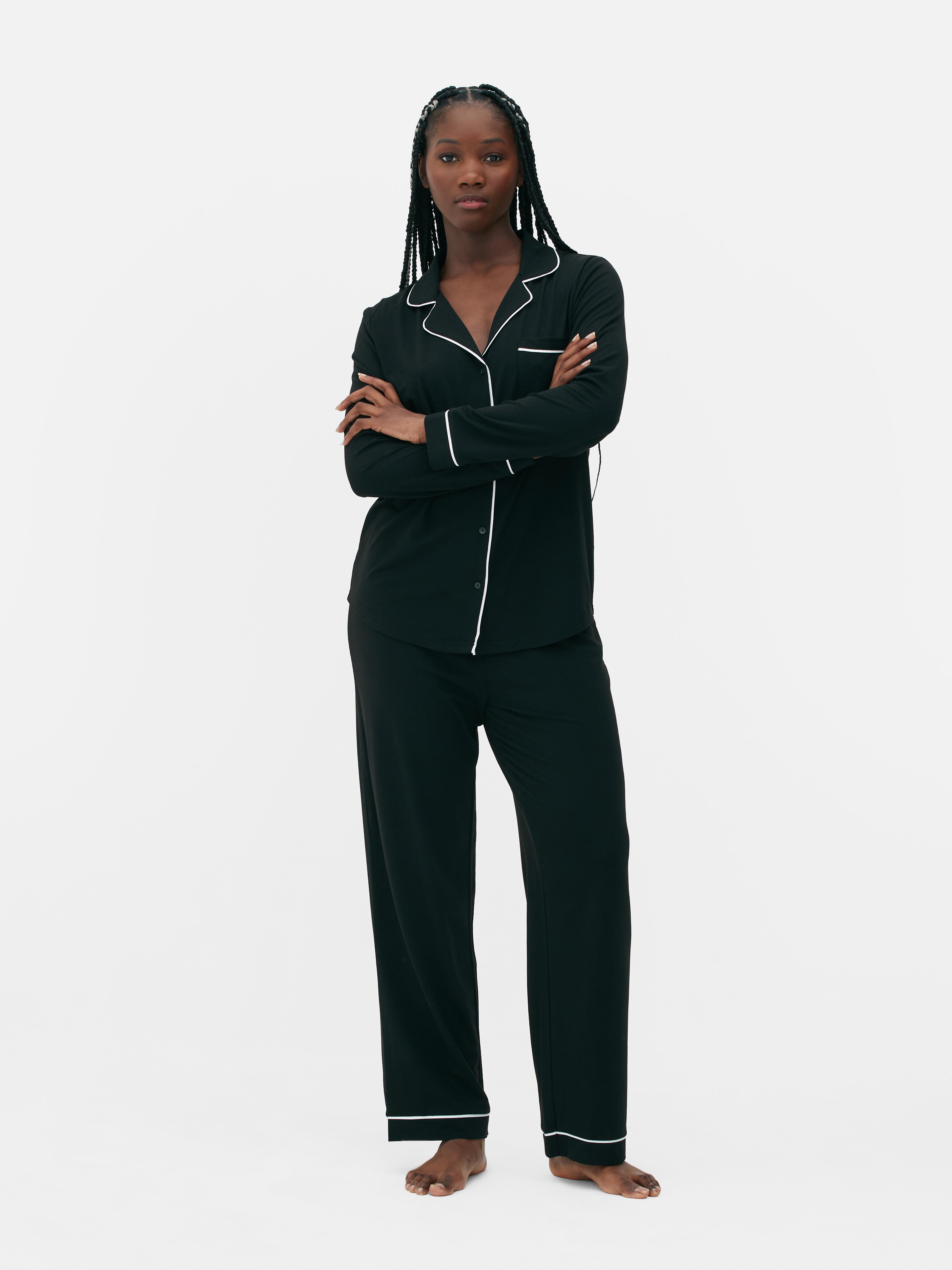 Pyjamasets voor dames | Pyjamasets met een short en een top met lange ...