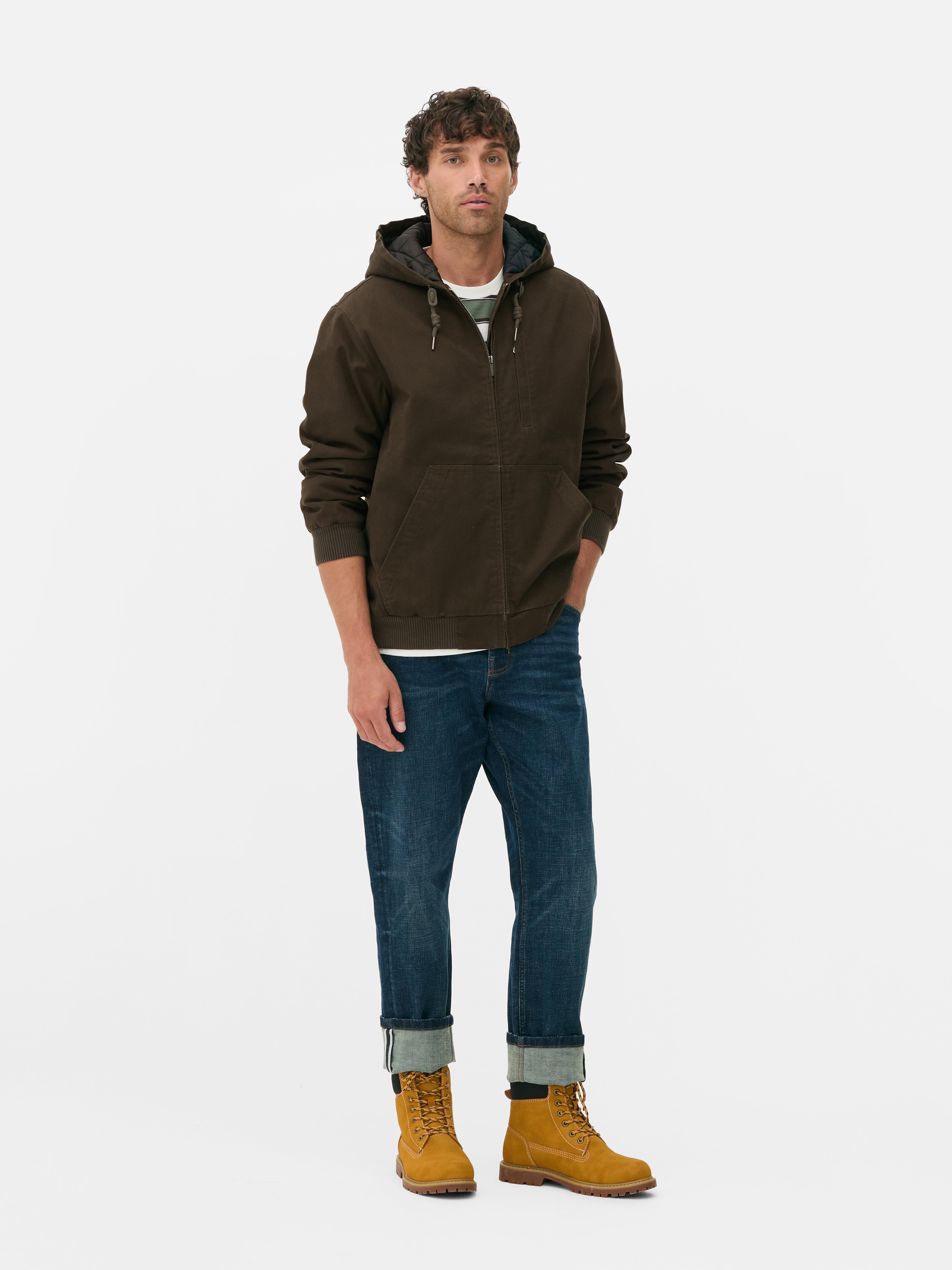 Veste en toile à capuche The Stronghold - Kaki - Homme | Primark