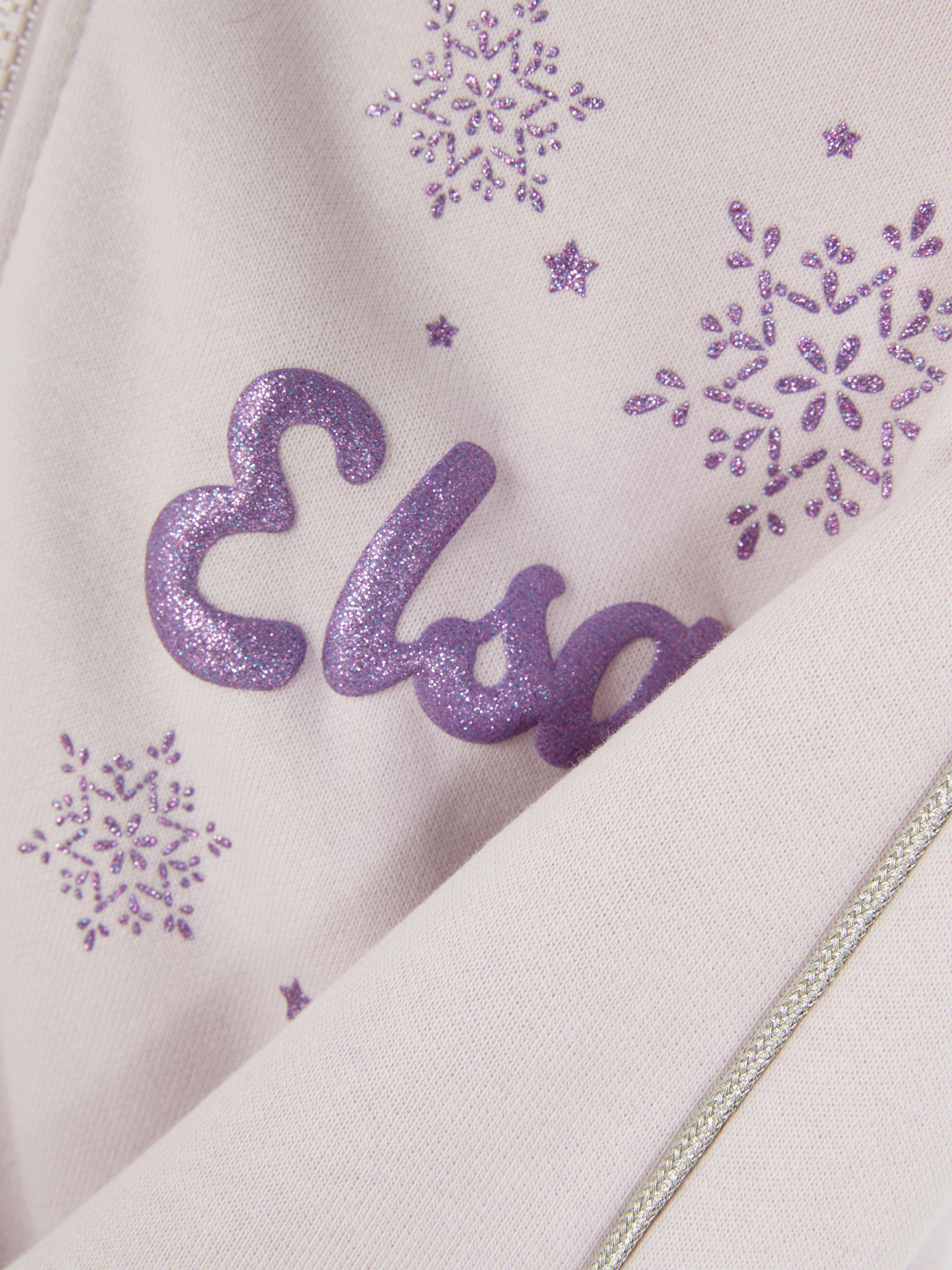 „disney Die Eiskönigin“ Hoodie Mit Reißverschluss Lilafarben