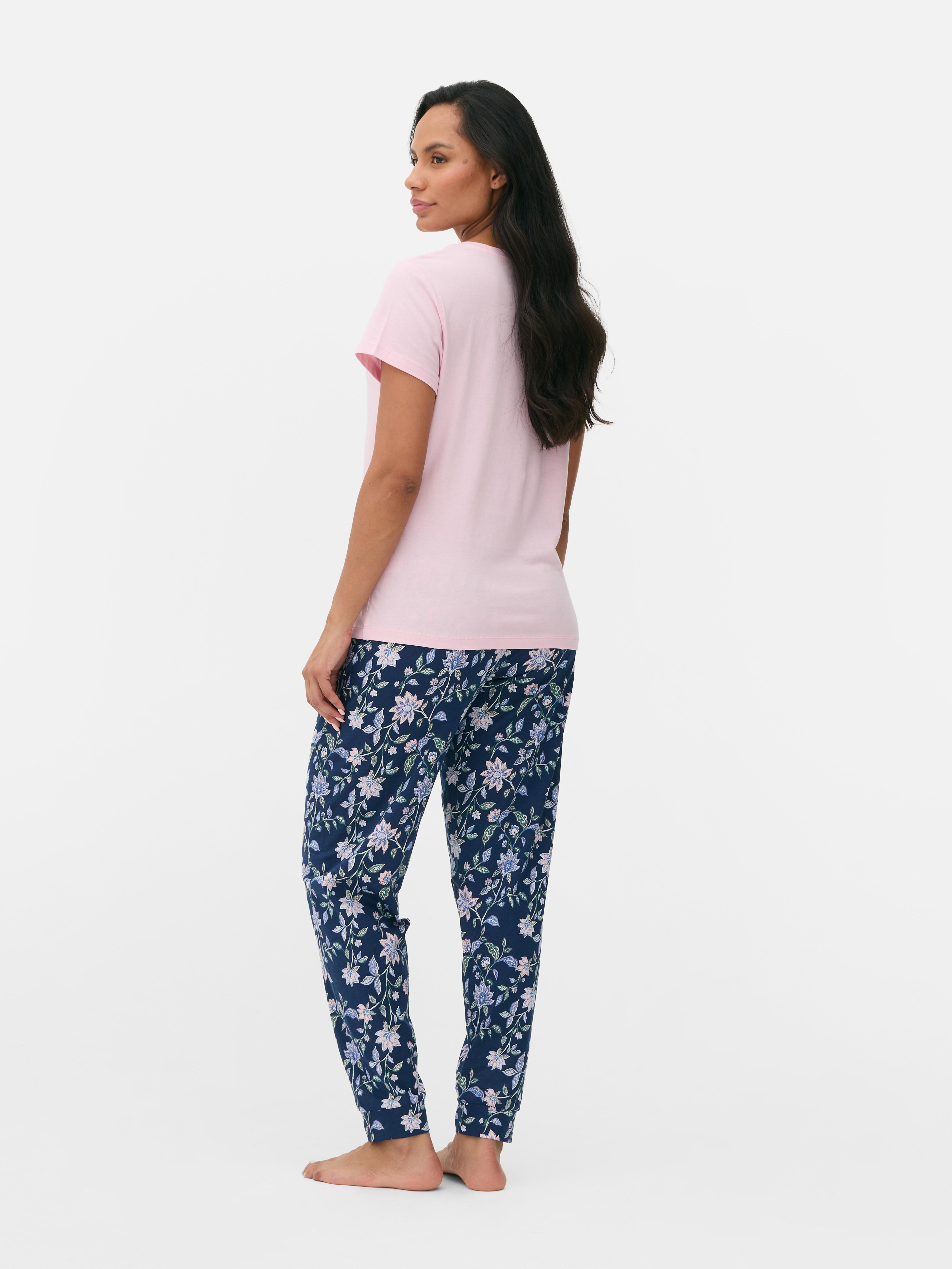 Women's Light Pink Short Sleeve Pajamas | Primark