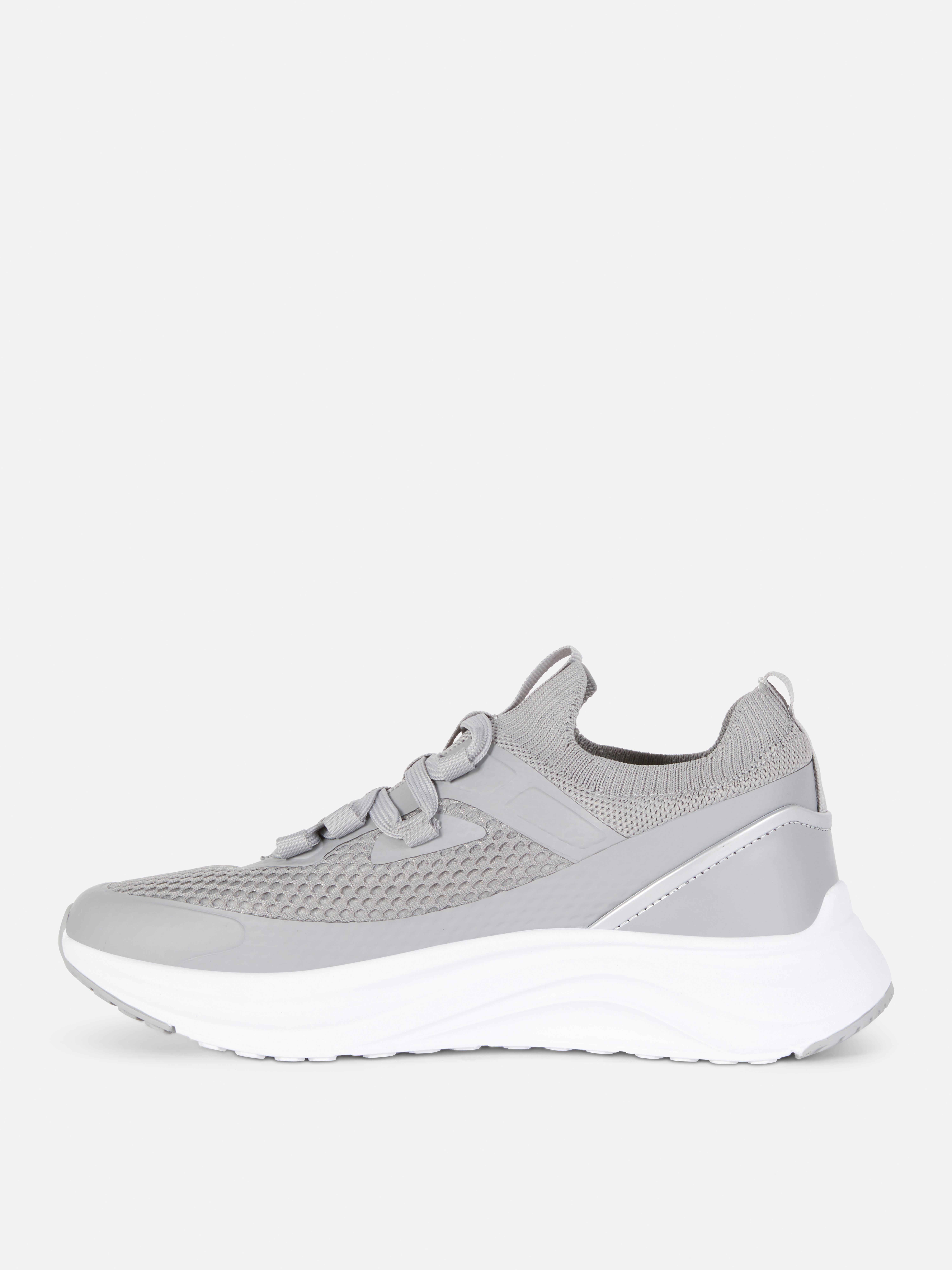 Baskets de sport en maille - Gris - Femme | Primark