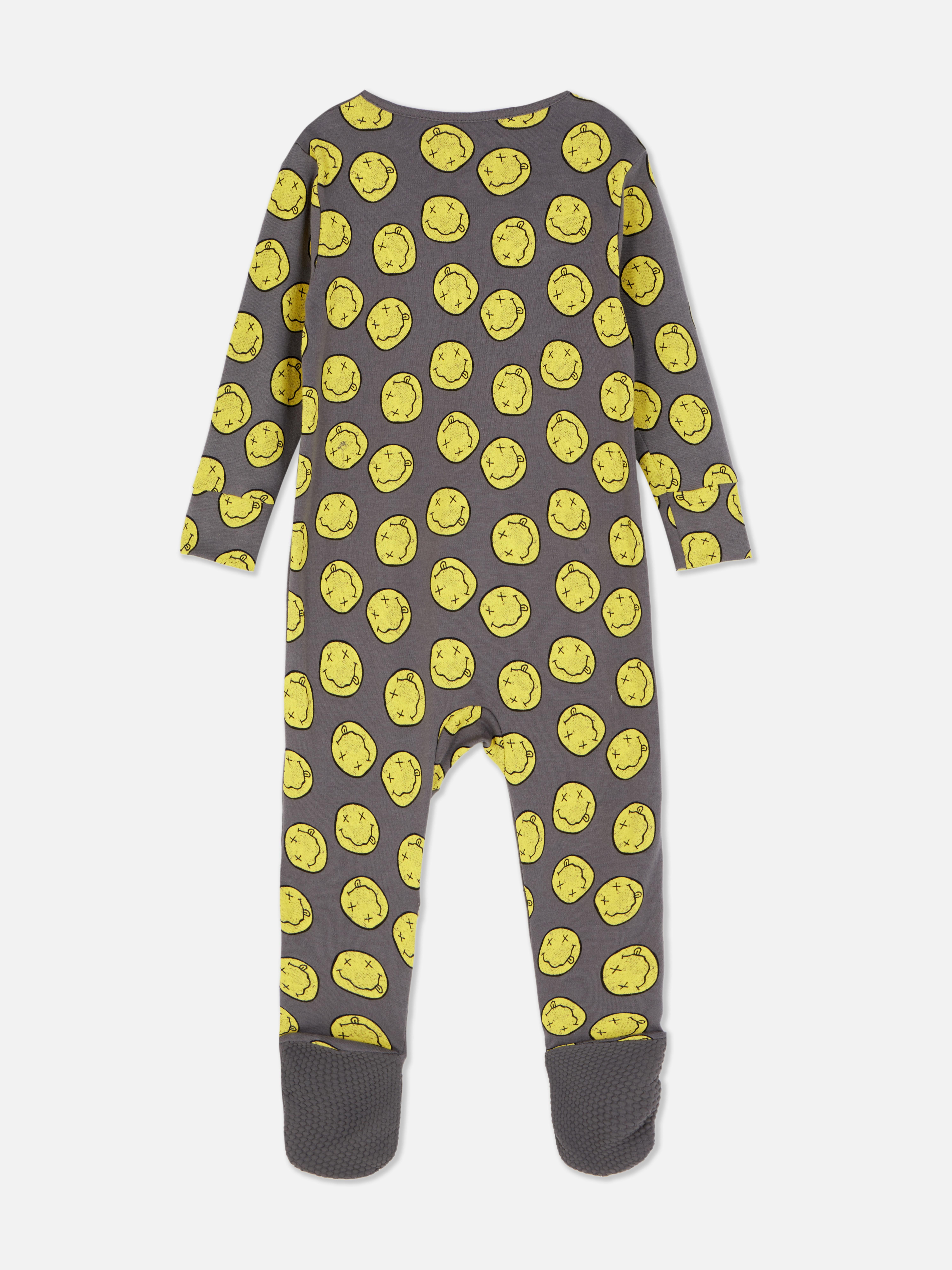 Grenouillère drapée sur le devant Nirvana nouveau-né - Gris - Garçons ...