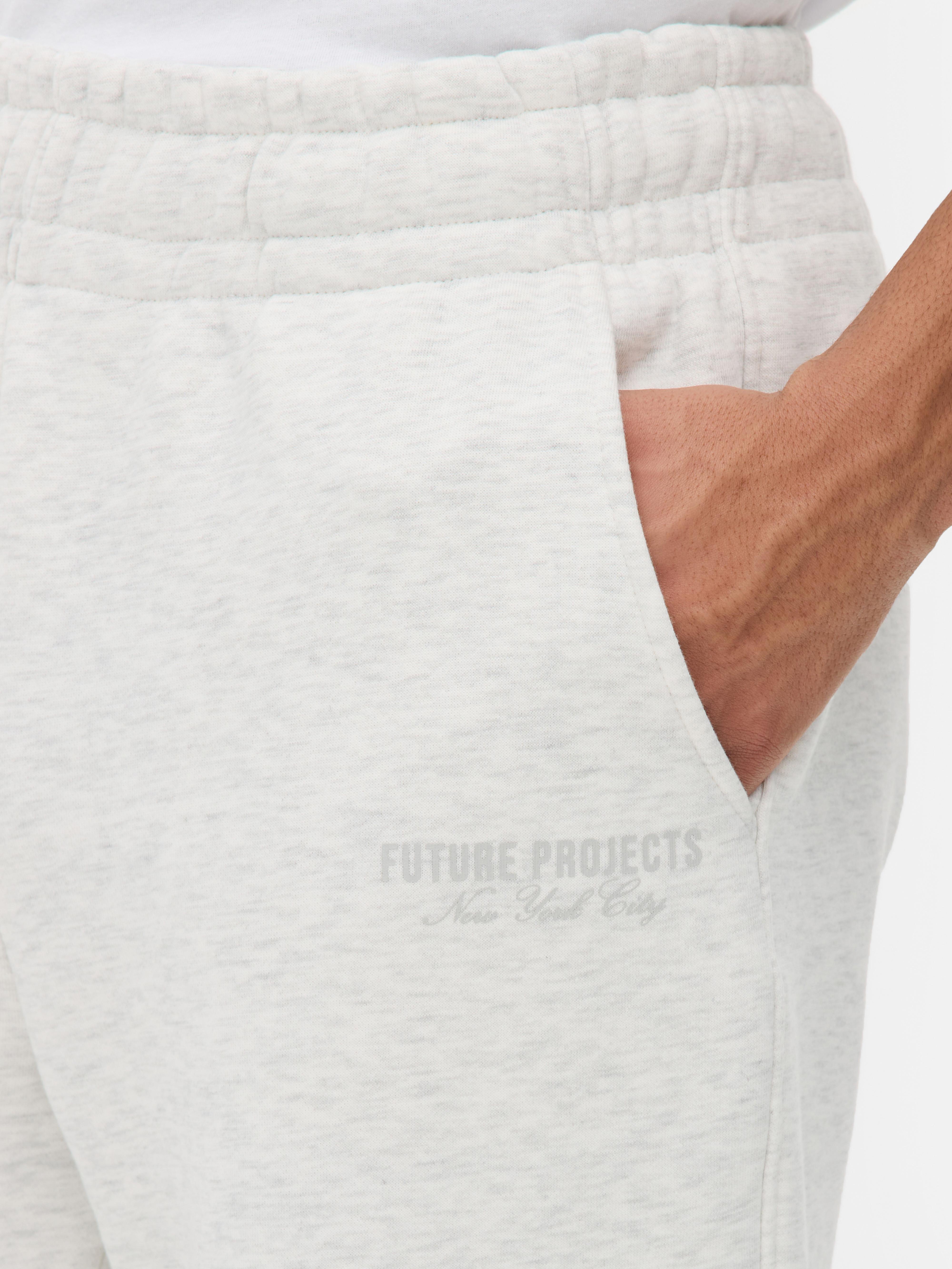 „Future Projects“ Jogginghose mit Bündchen - Grau meliert - Herren ...