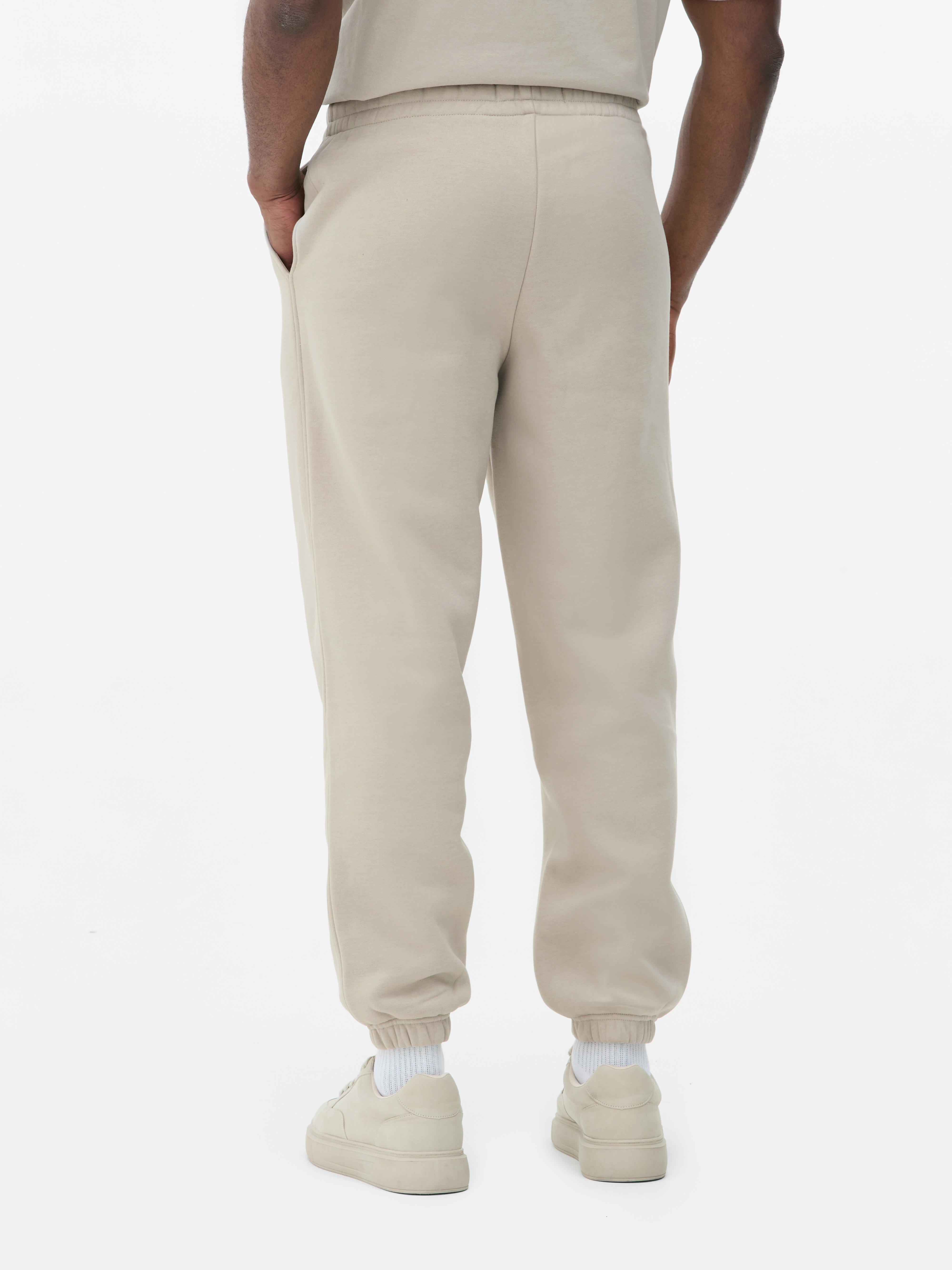 Men's Stone Heavyweight Essential Cuffed Joggers | Penneys
