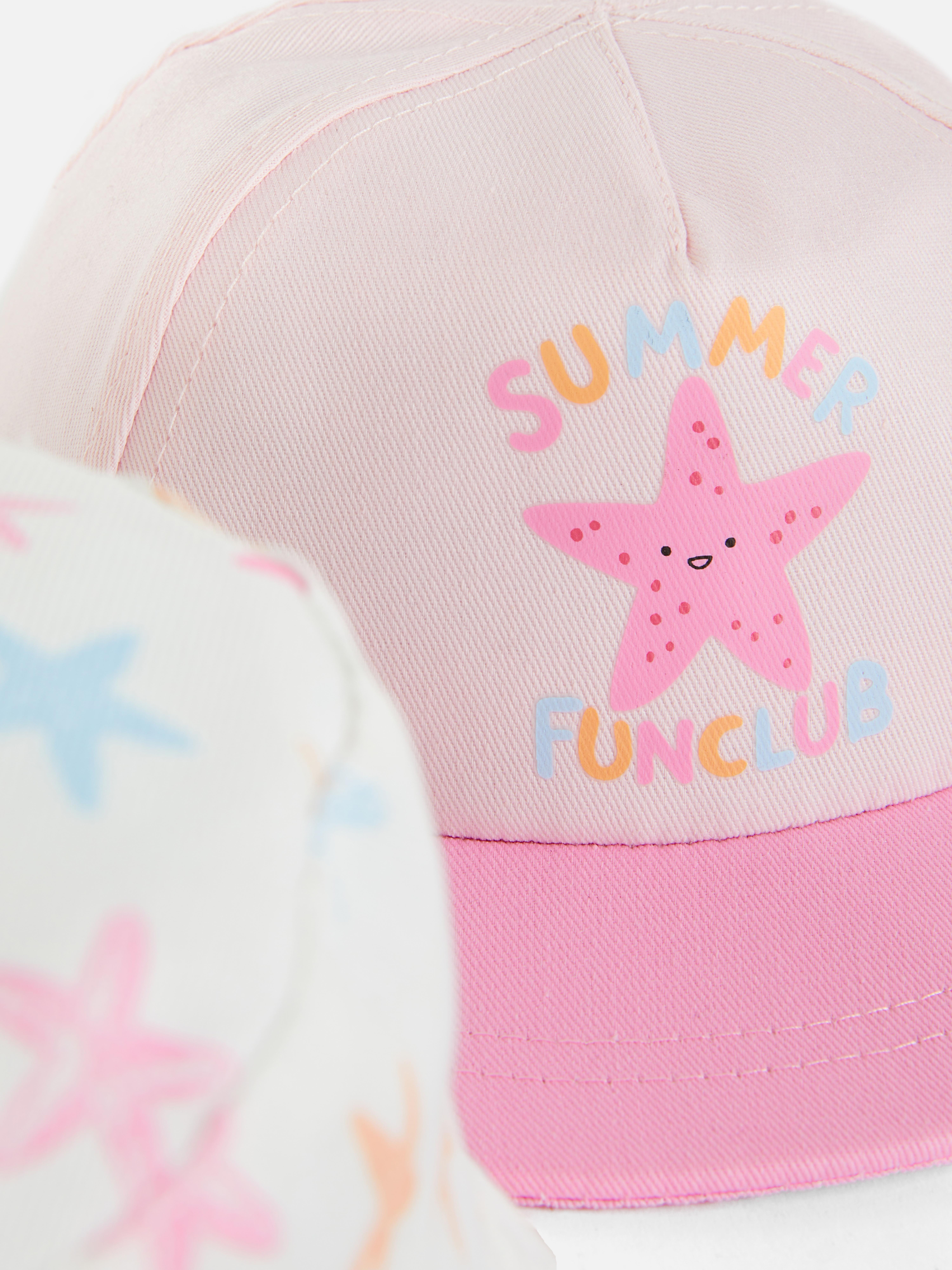 Ensemble casquette de baseball et bob à étoiles de mer - Multicolore ...