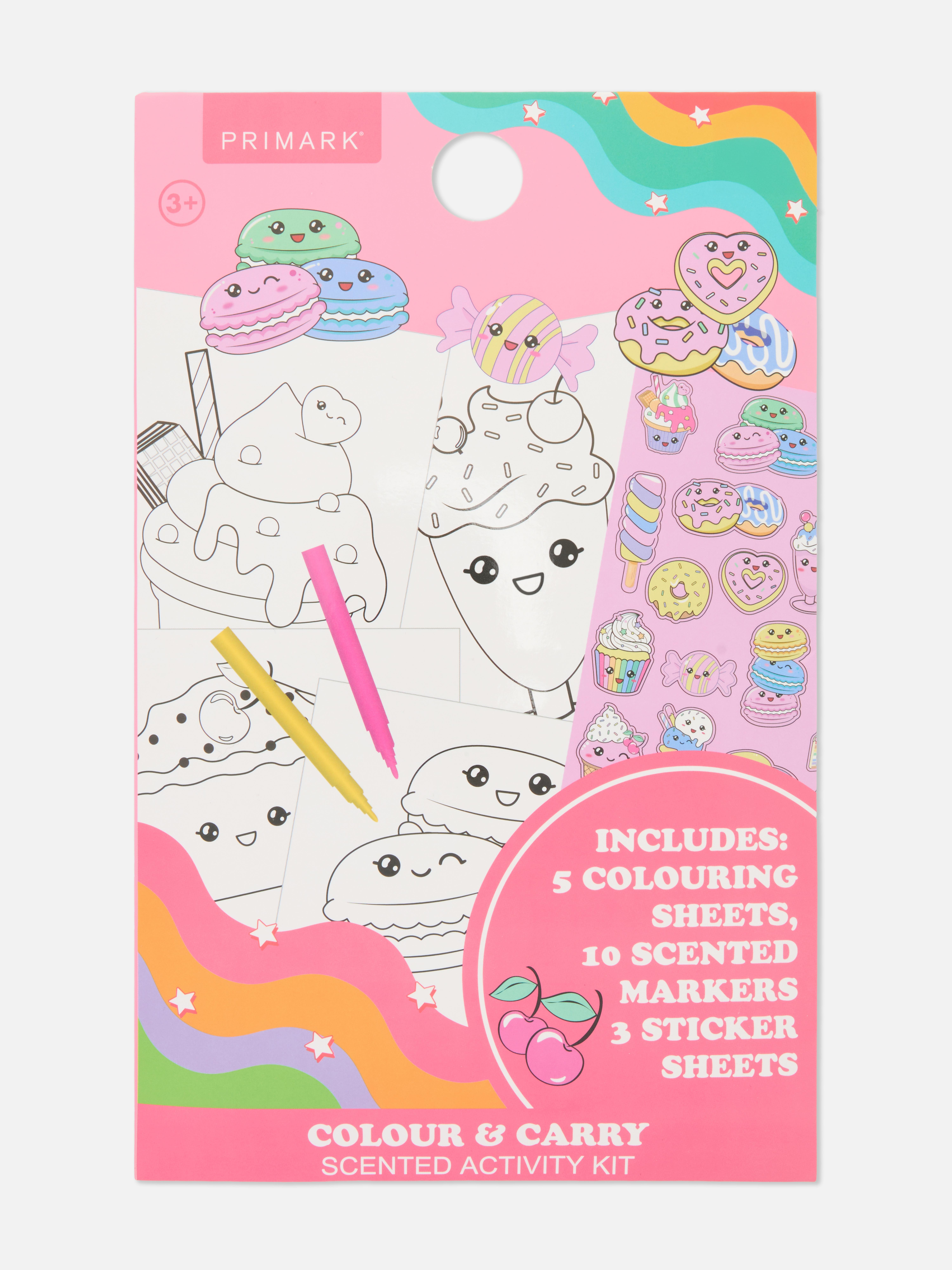 Multi Dessert Scented Colouring Set | Penneys
