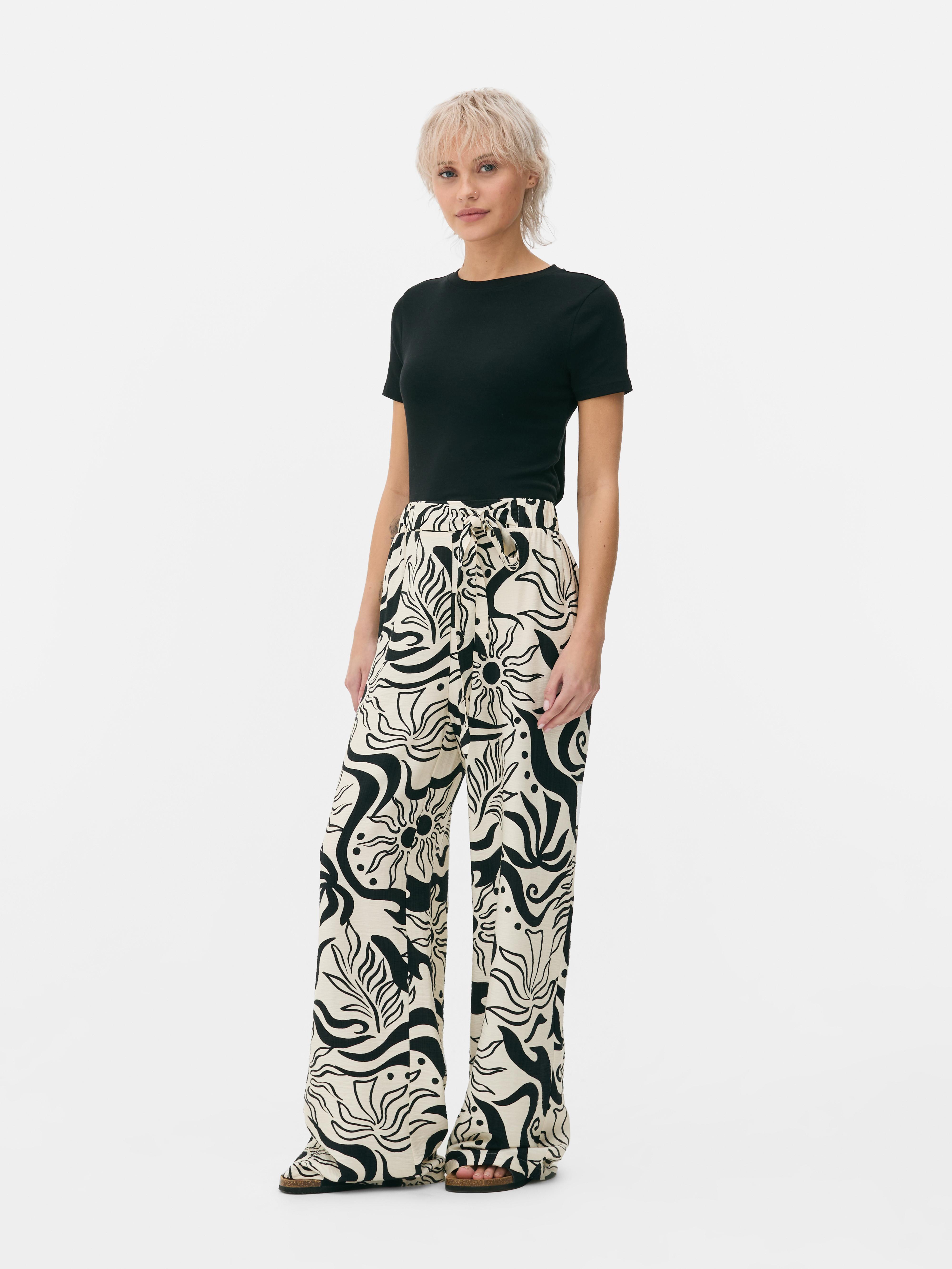 Women's Summer Trousers | Lightweight & Wide Leg Summer Pants | Primark UK