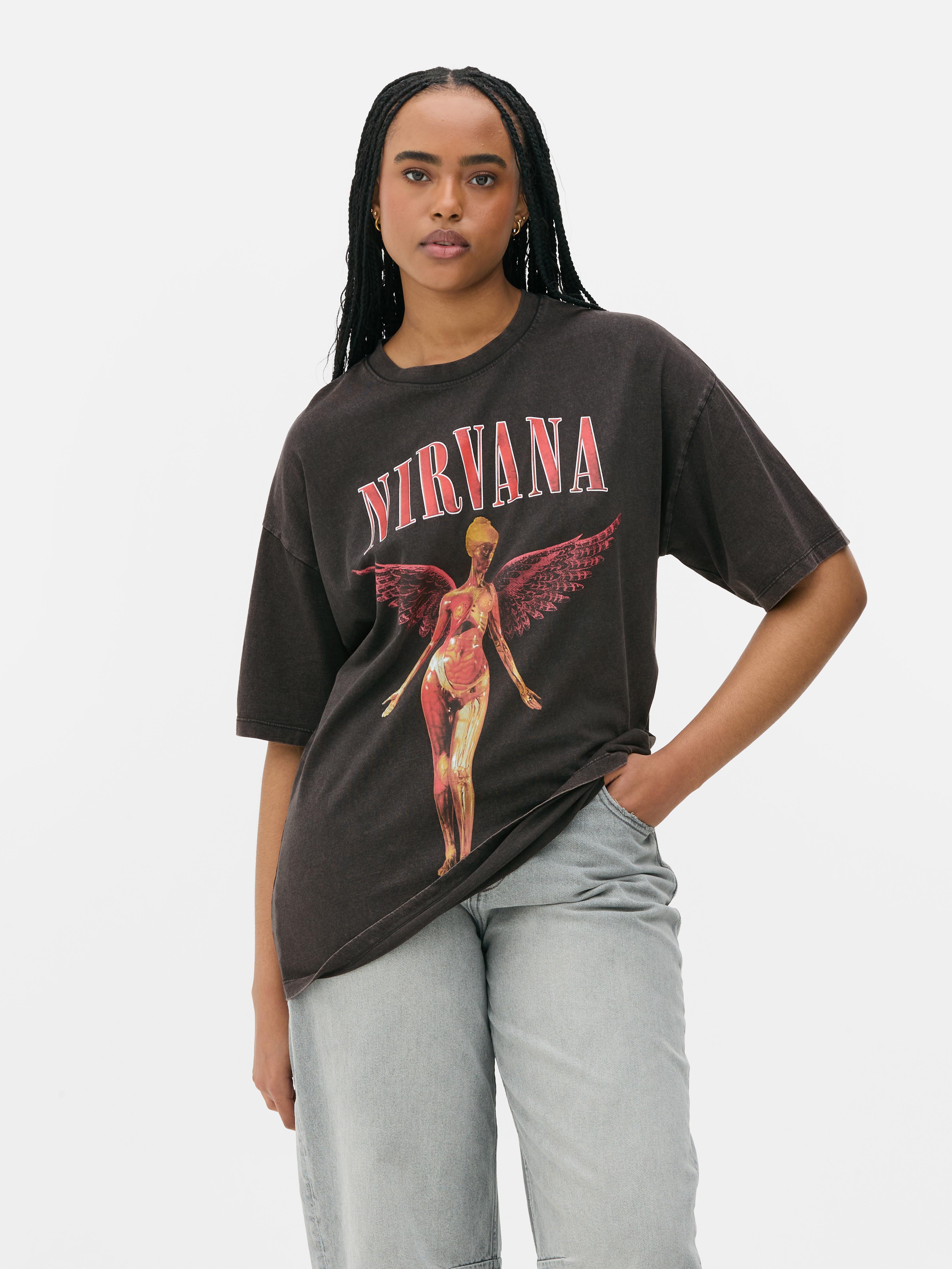 Maglietta Nirvana - Antracite - Donna | Primark