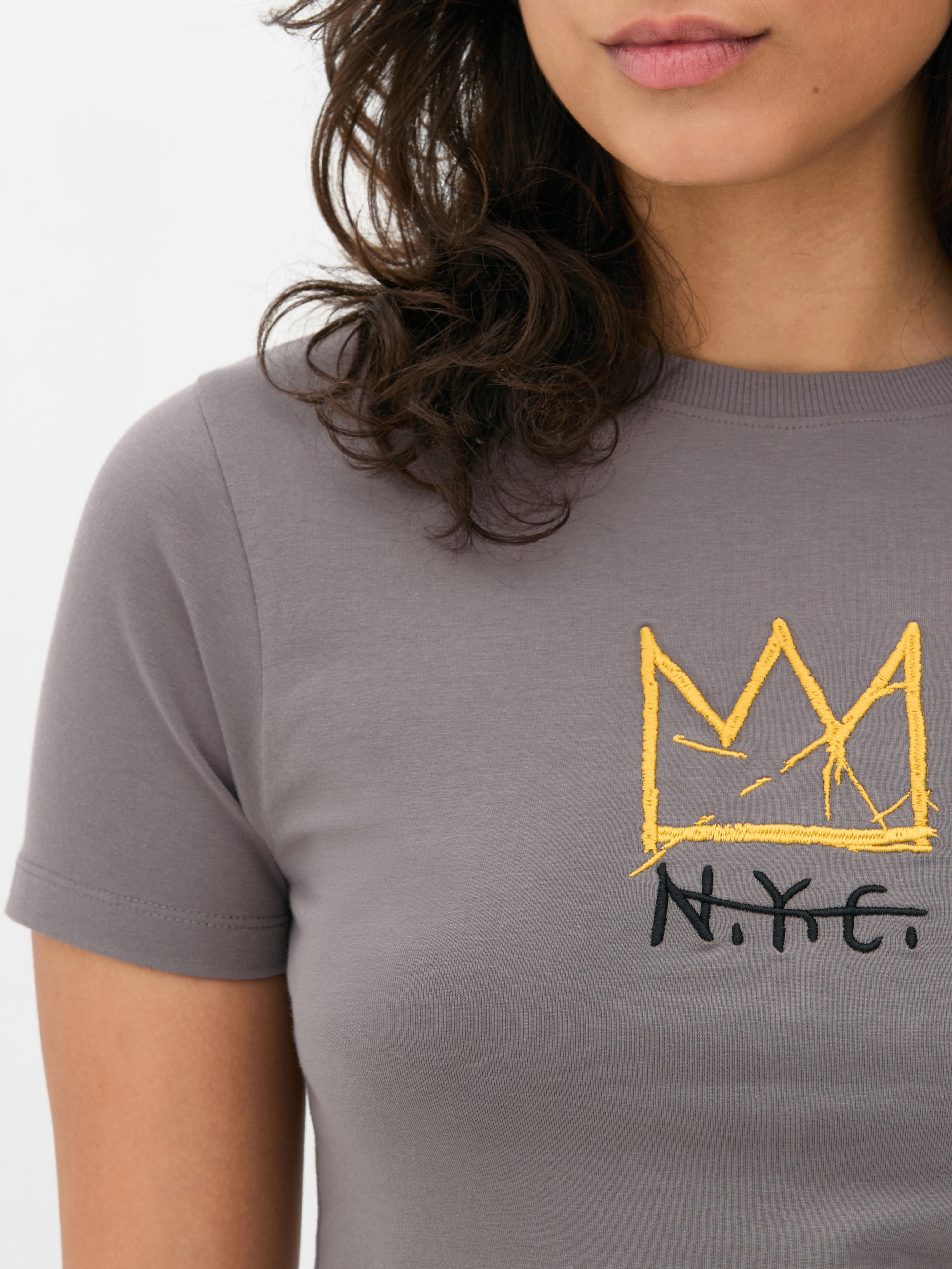 Camiseta Basquiat Mujer Basquiat Acidquiat Camiseta De Béisbol Para