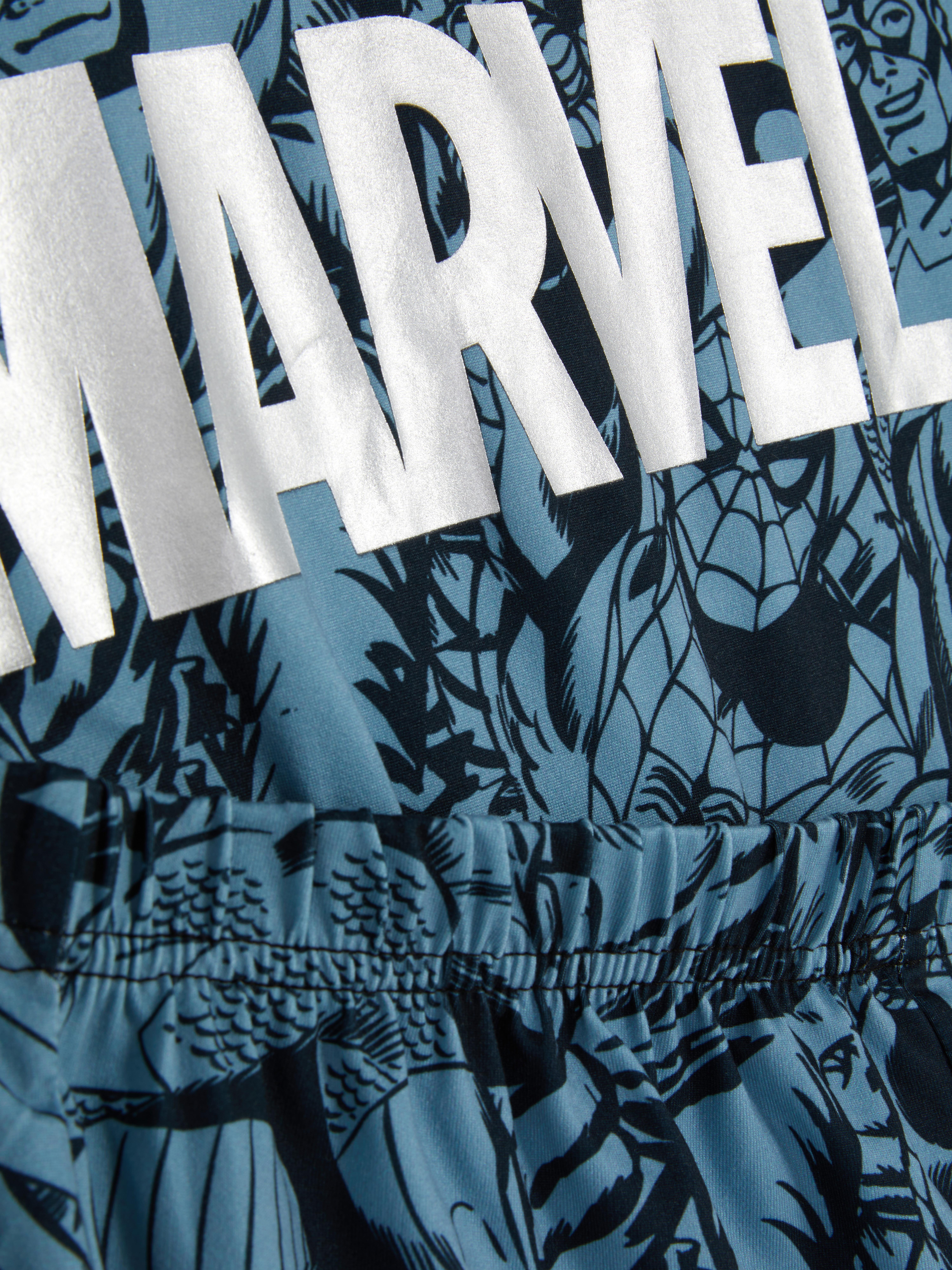 5-15 jr | Korte pyjama met logo Marvel - Blauw - Jongens | Primark