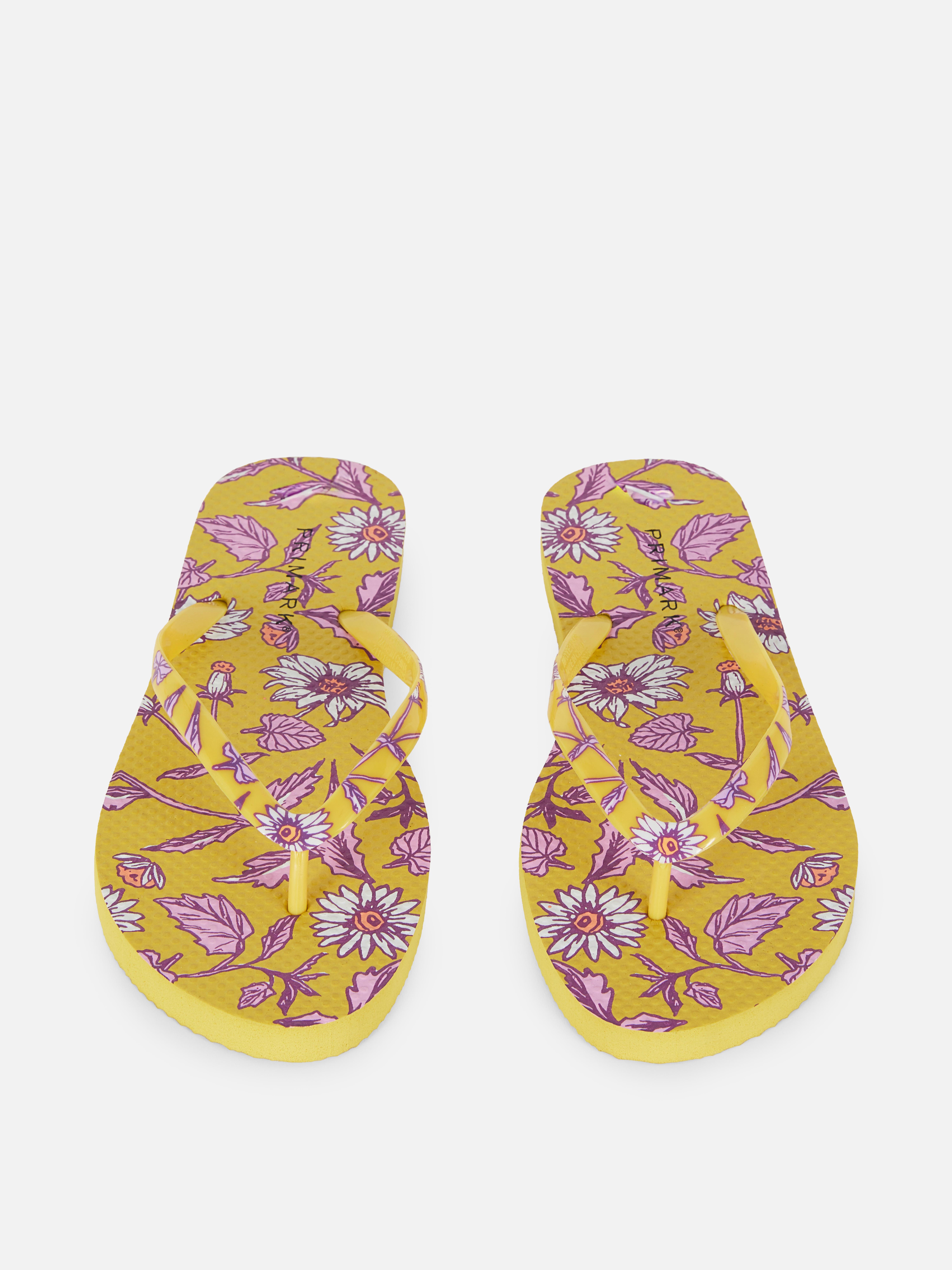 Chanclas estampadas - Amarillo - Mujer | Primark