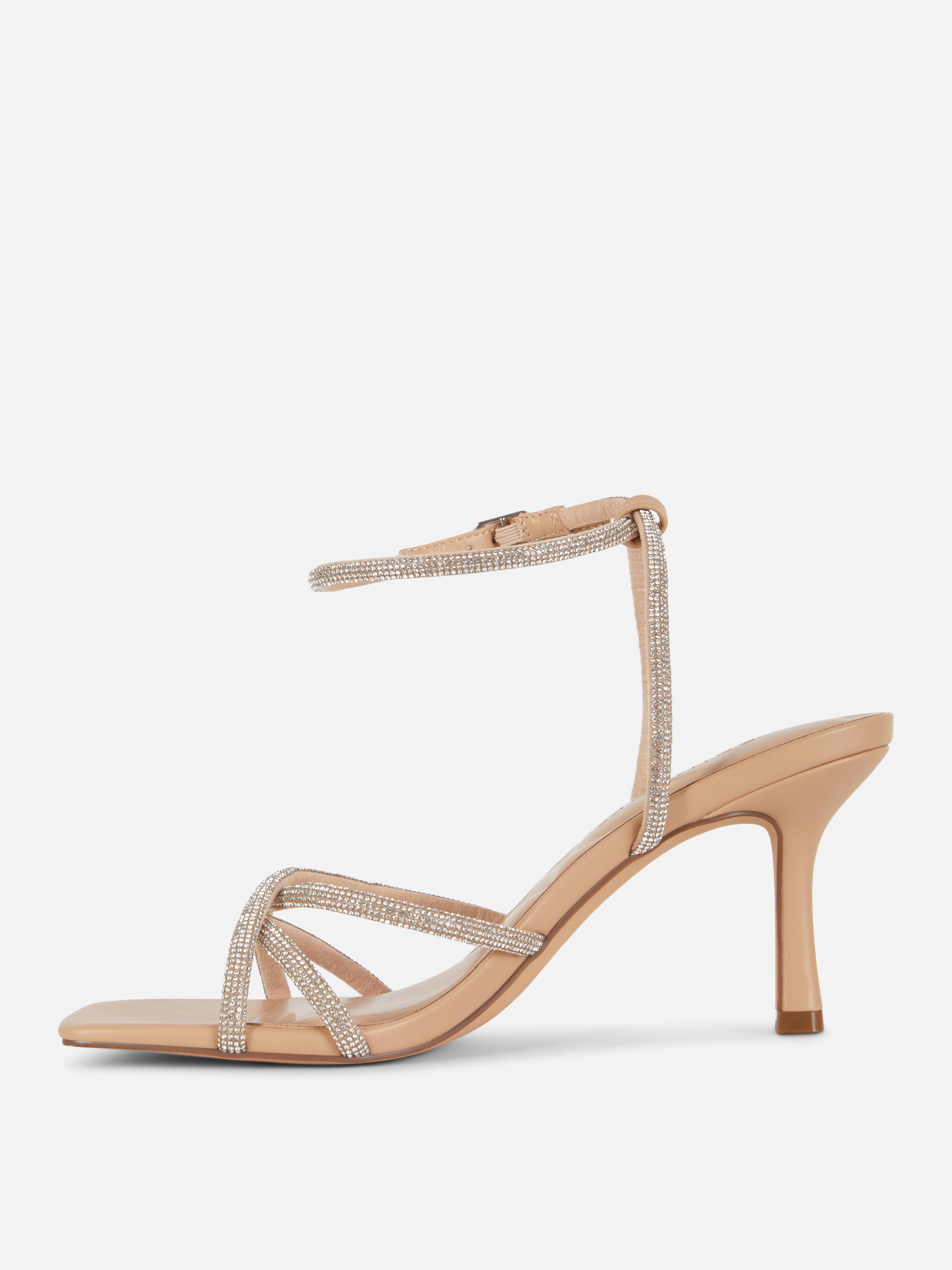 Talons aiguilles fantaisie à brides - Rose poudré - Femme | Primark