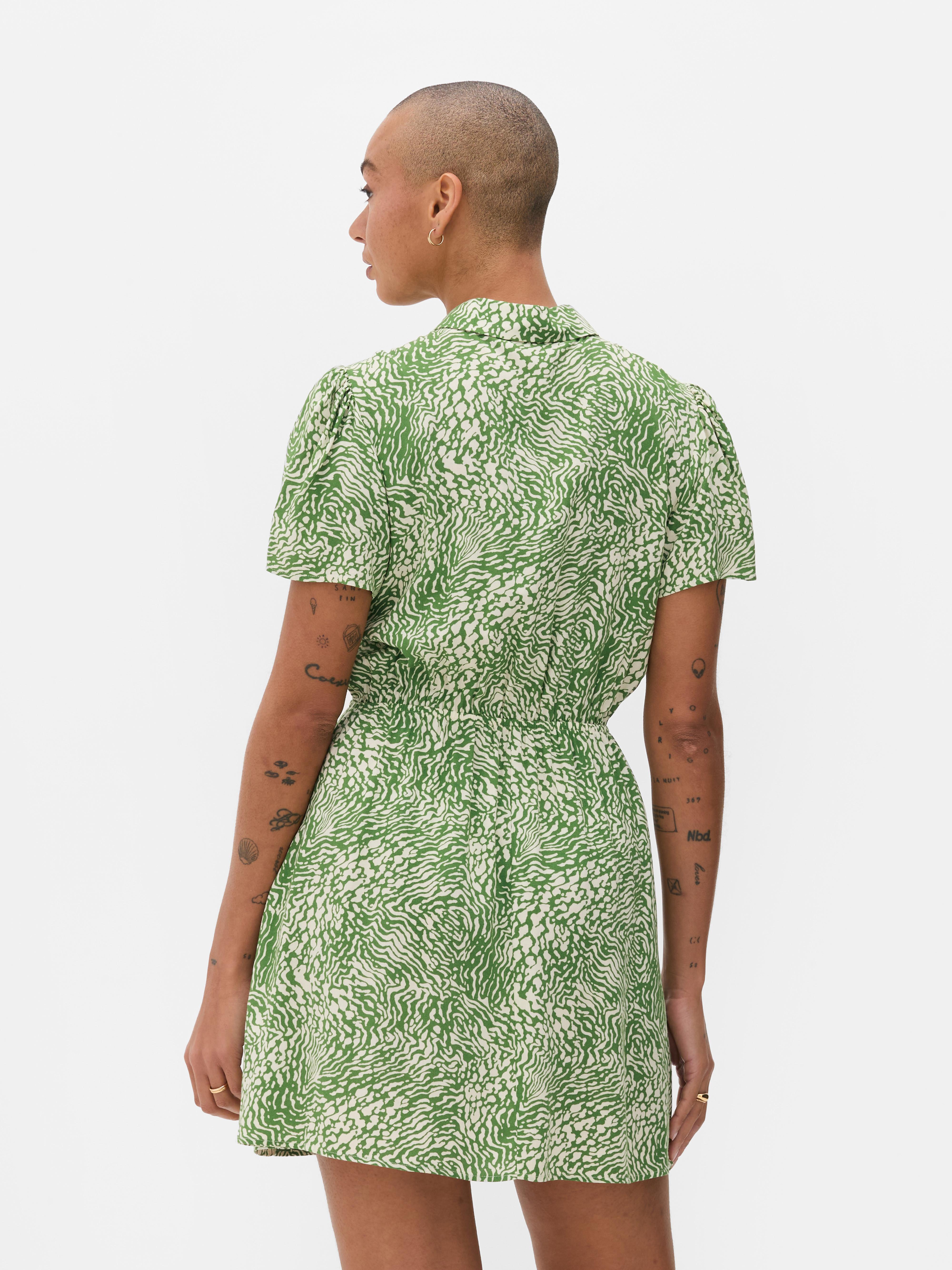 Robe chemise courte - Vert - Femme | Primark