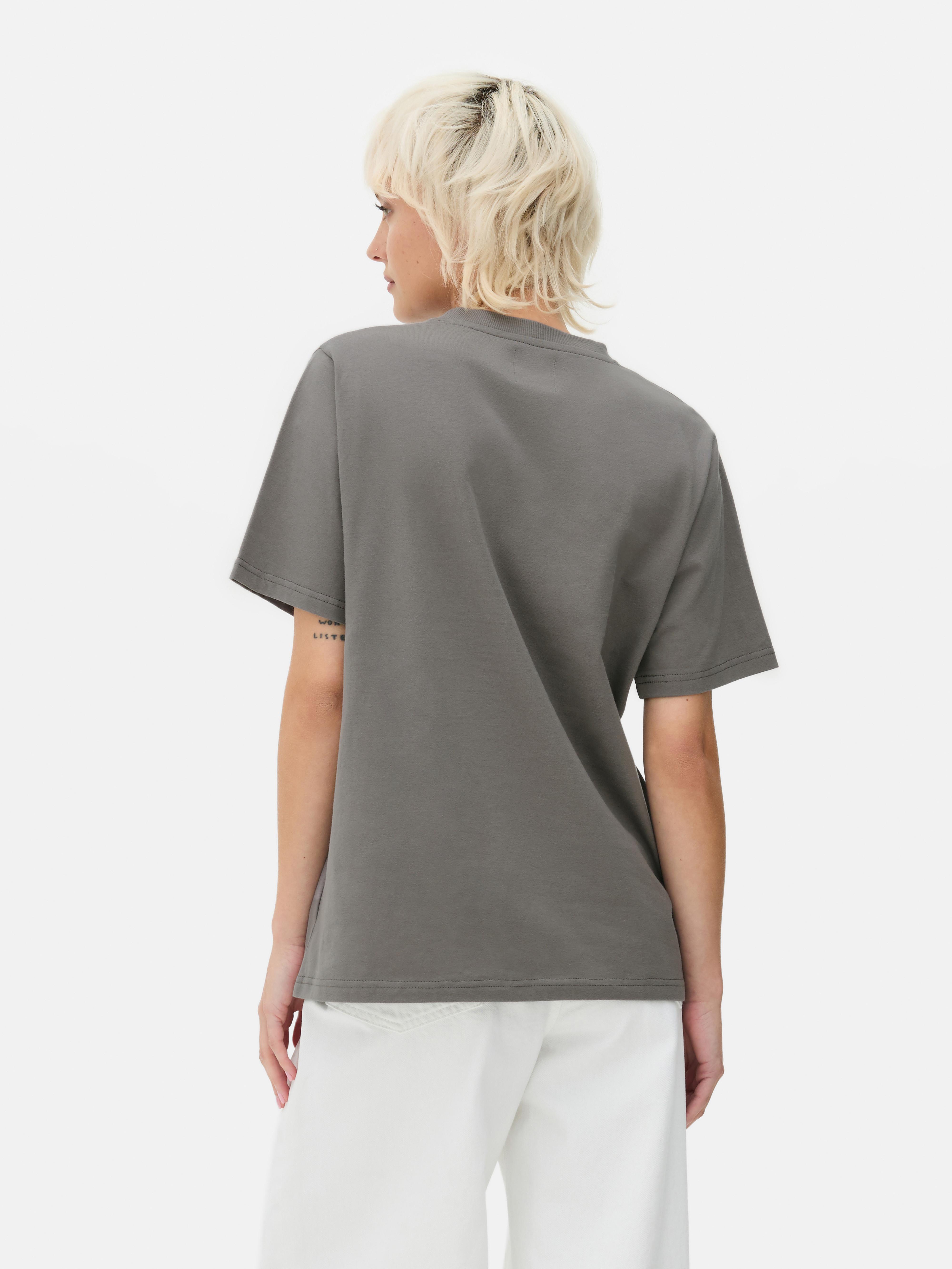 Women's Charcoal Disney's Stitch Character Heart Tee | Primark